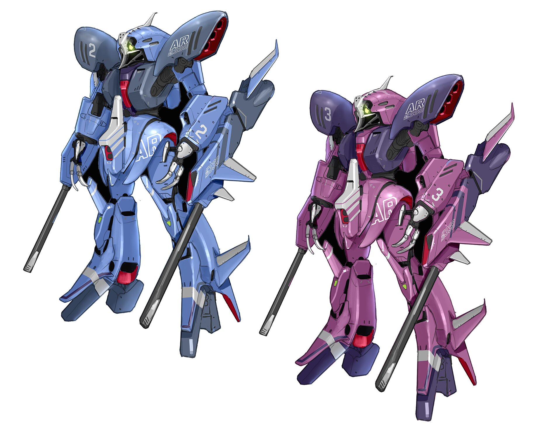 ArtStation - Mecha sketches recent
