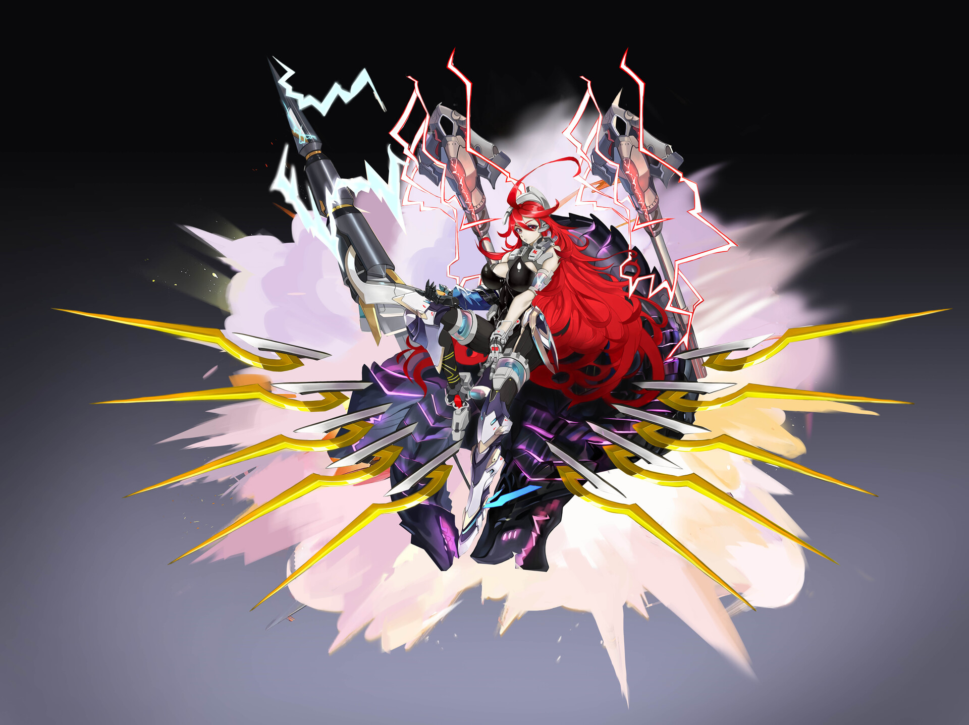 ArtStation - 红色闪电