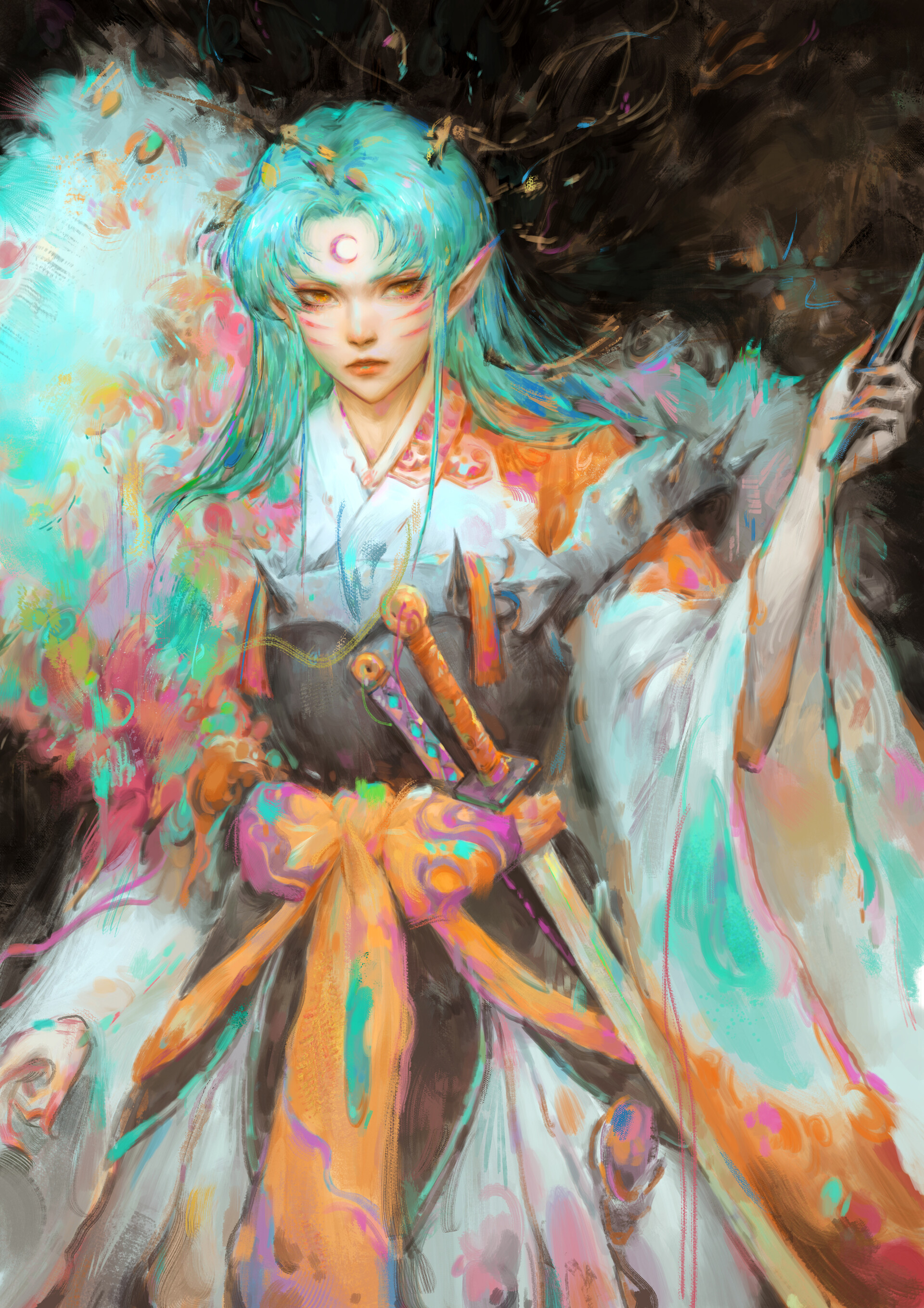 ArtStation - Sesshoumaru