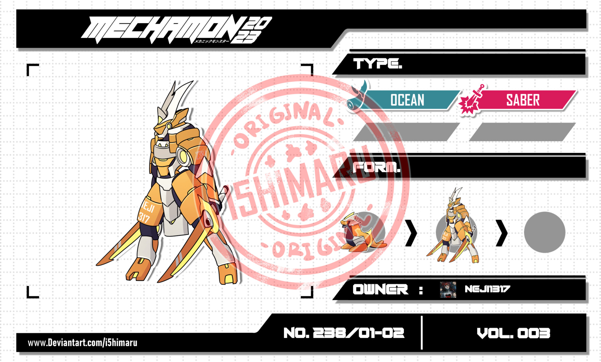 ArtStation - Mechamon NO.238/01-02 | VOL.003