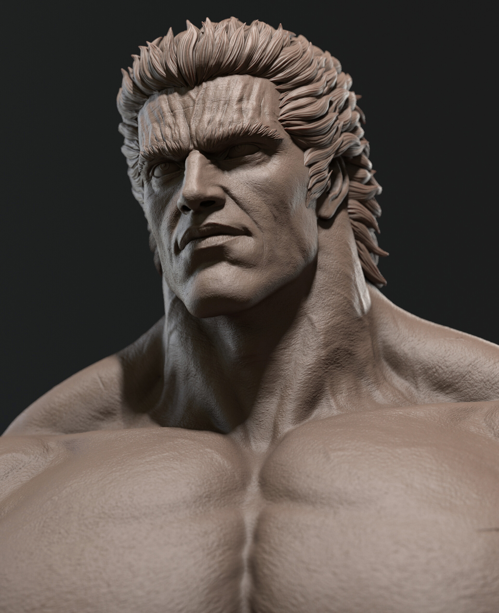 Ed Pantera - Raoh bust