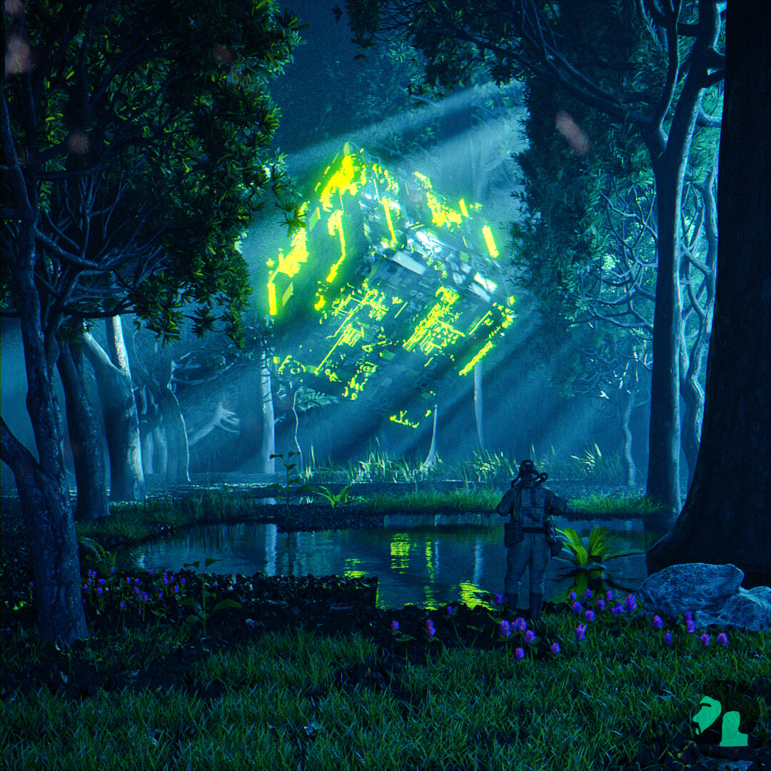 ArtStation - The Infected Cube