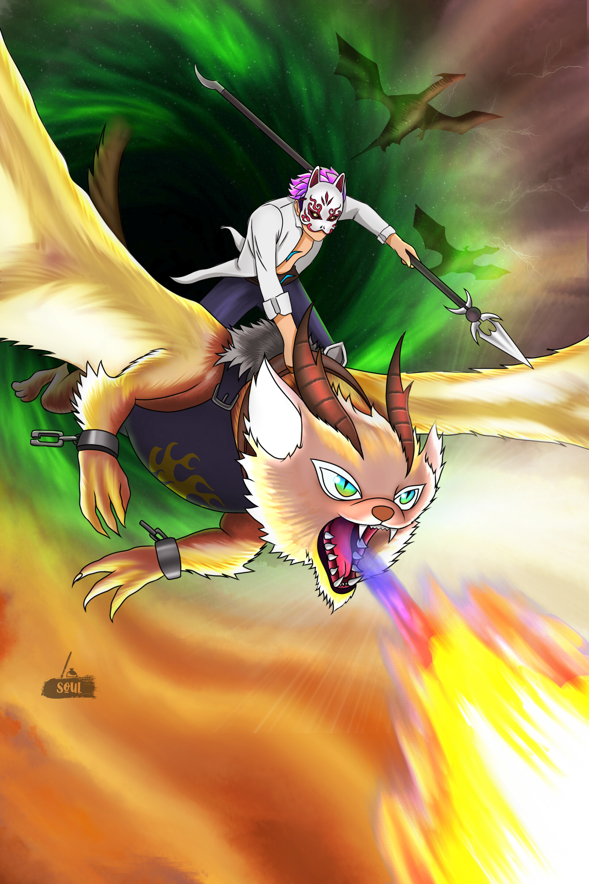 ArtStation - Dragon Rider