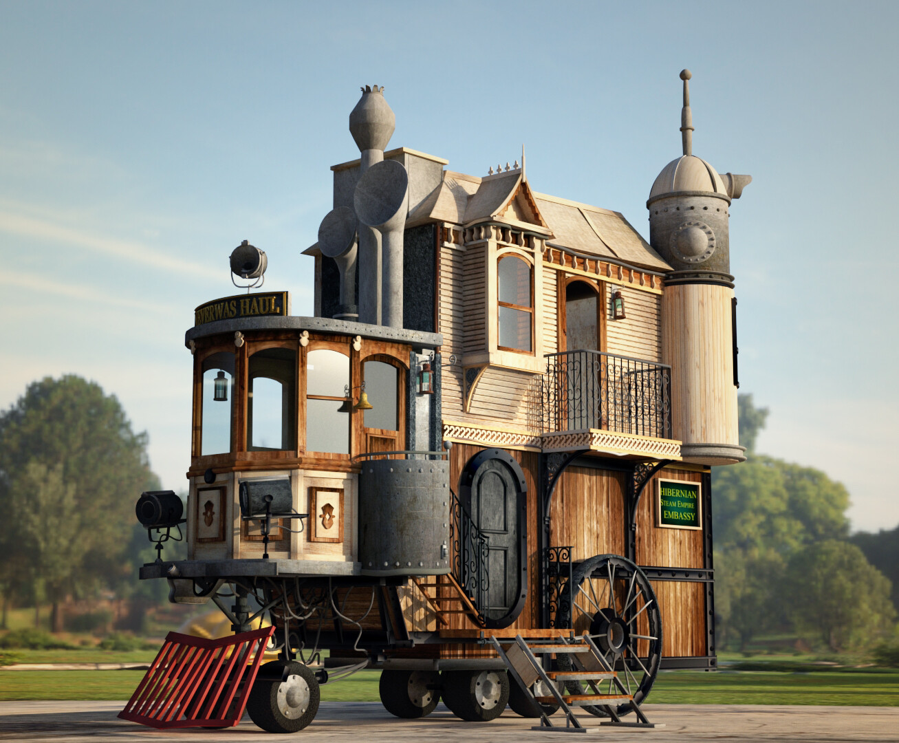 ArtStation - 3d Model of Neverwas Overhaul