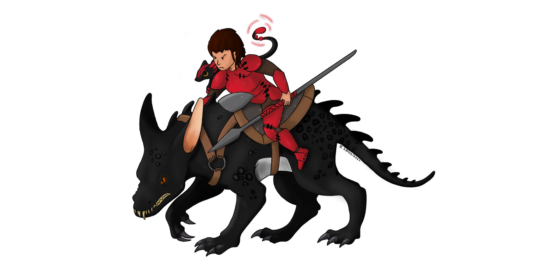 ArtStation - Ravager from Ark Survival Evolved