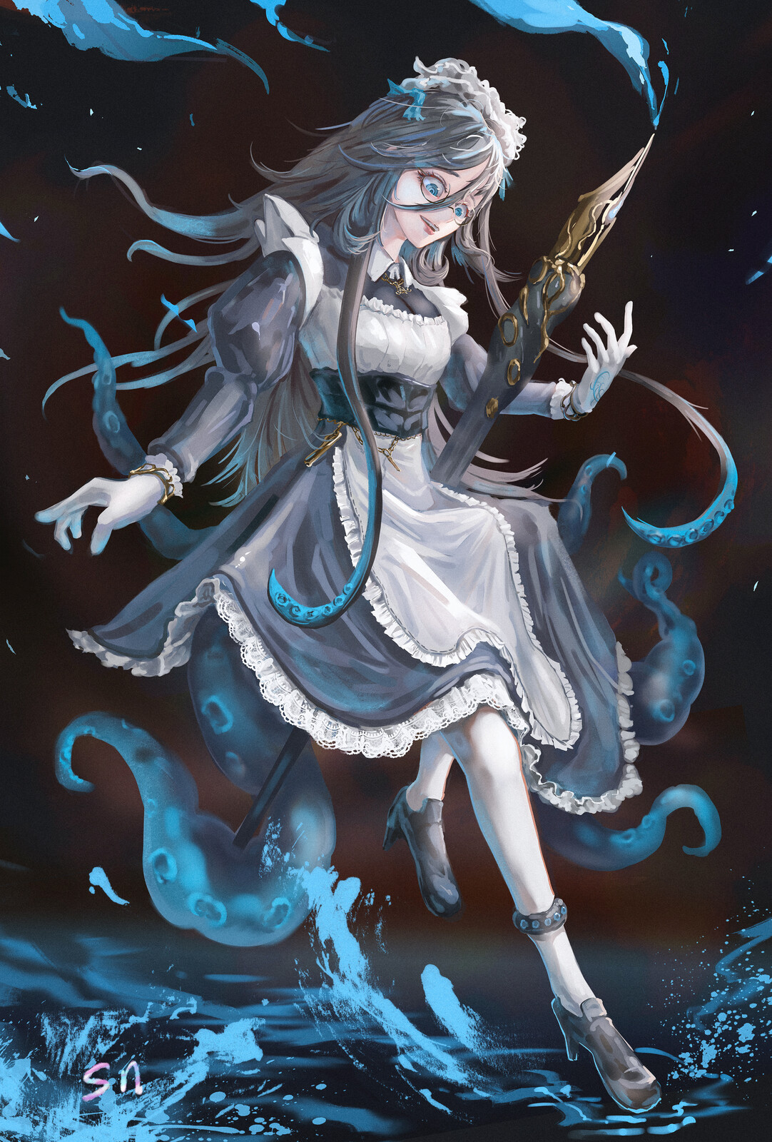 黑貓sn_art - Octonia🐙friend's oc