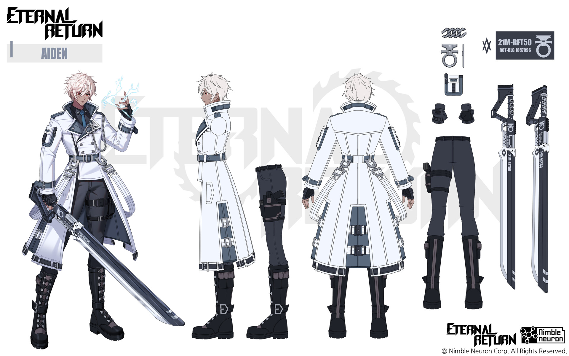 ArtStation - Eternal Return - Aiden