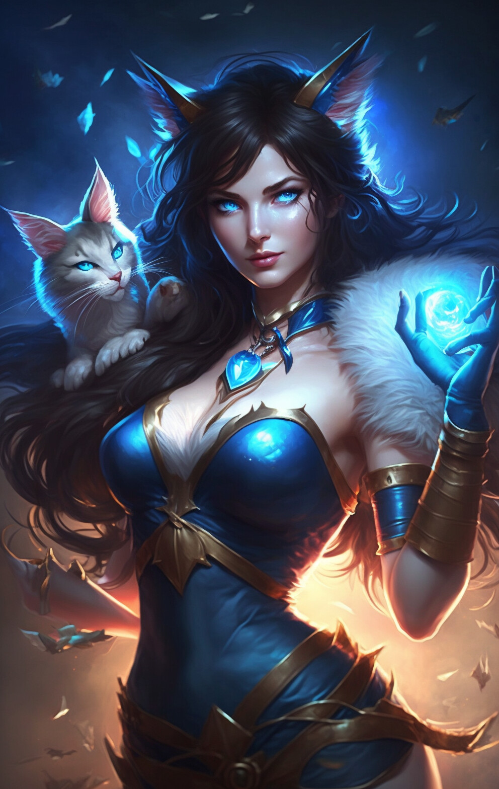 ArtStation - ahri league of legends sorceress versions