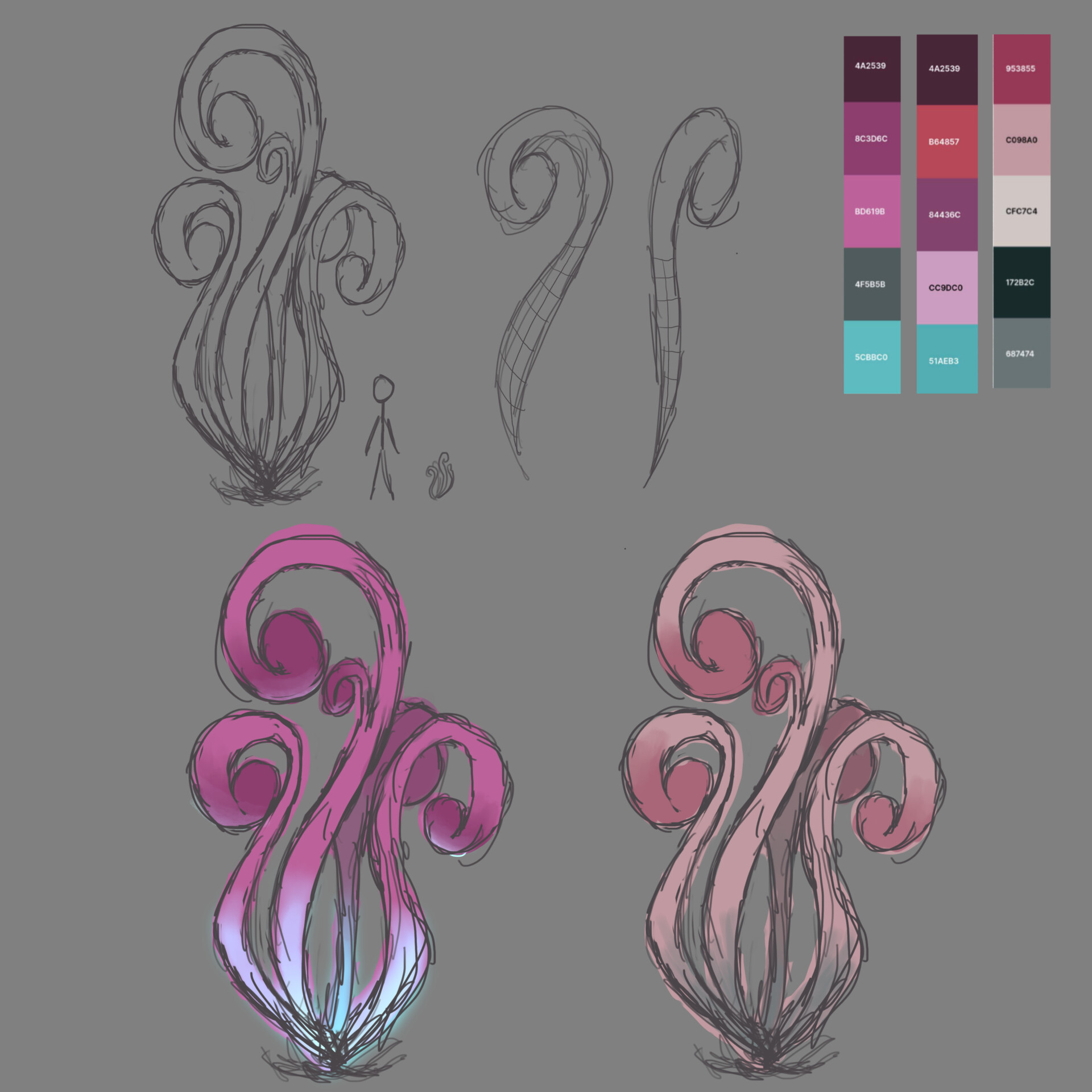 ArtStation - Volatile Contact - Environment props concept art