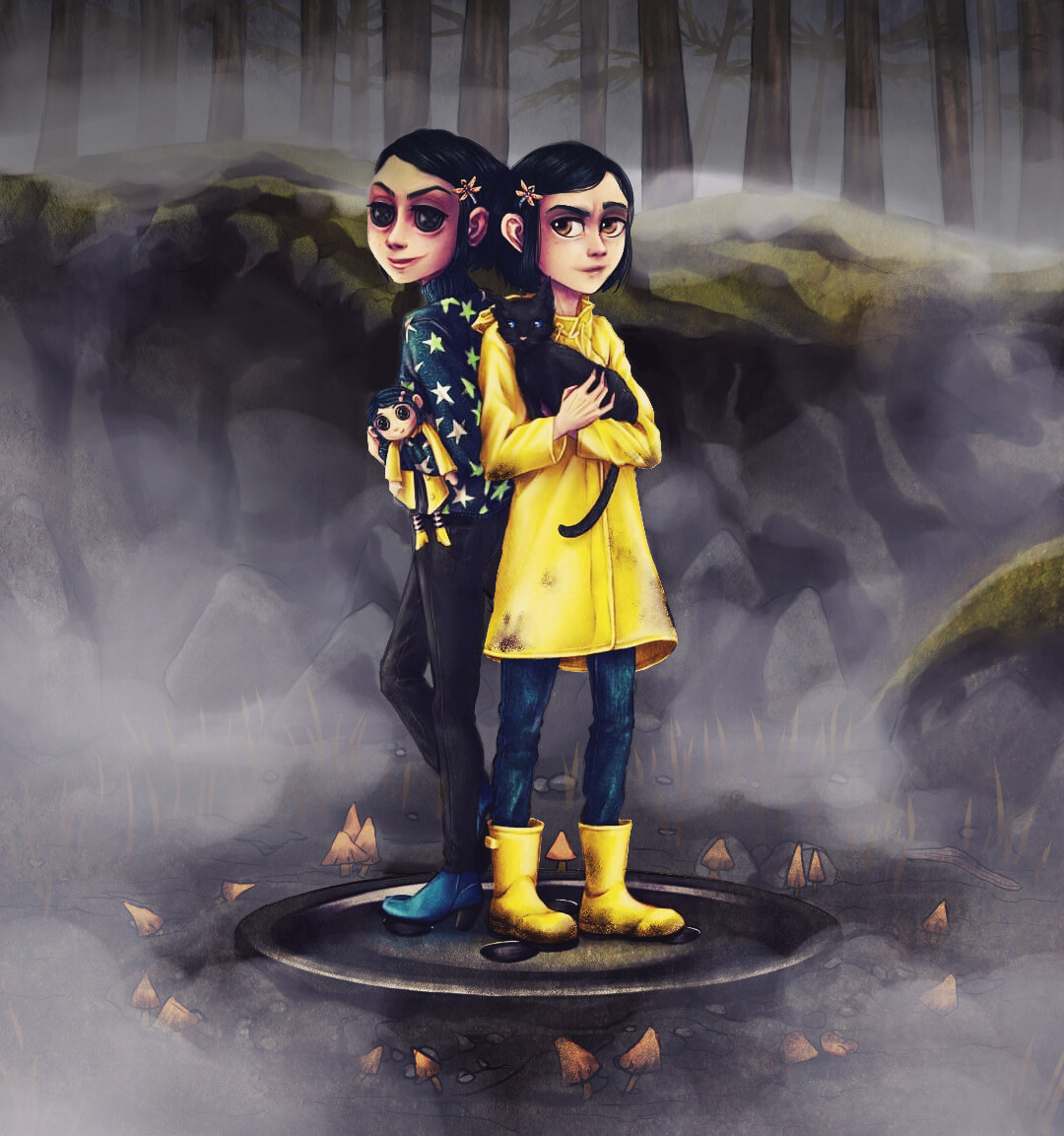 ArtStation - Coraline (2009) Fanart