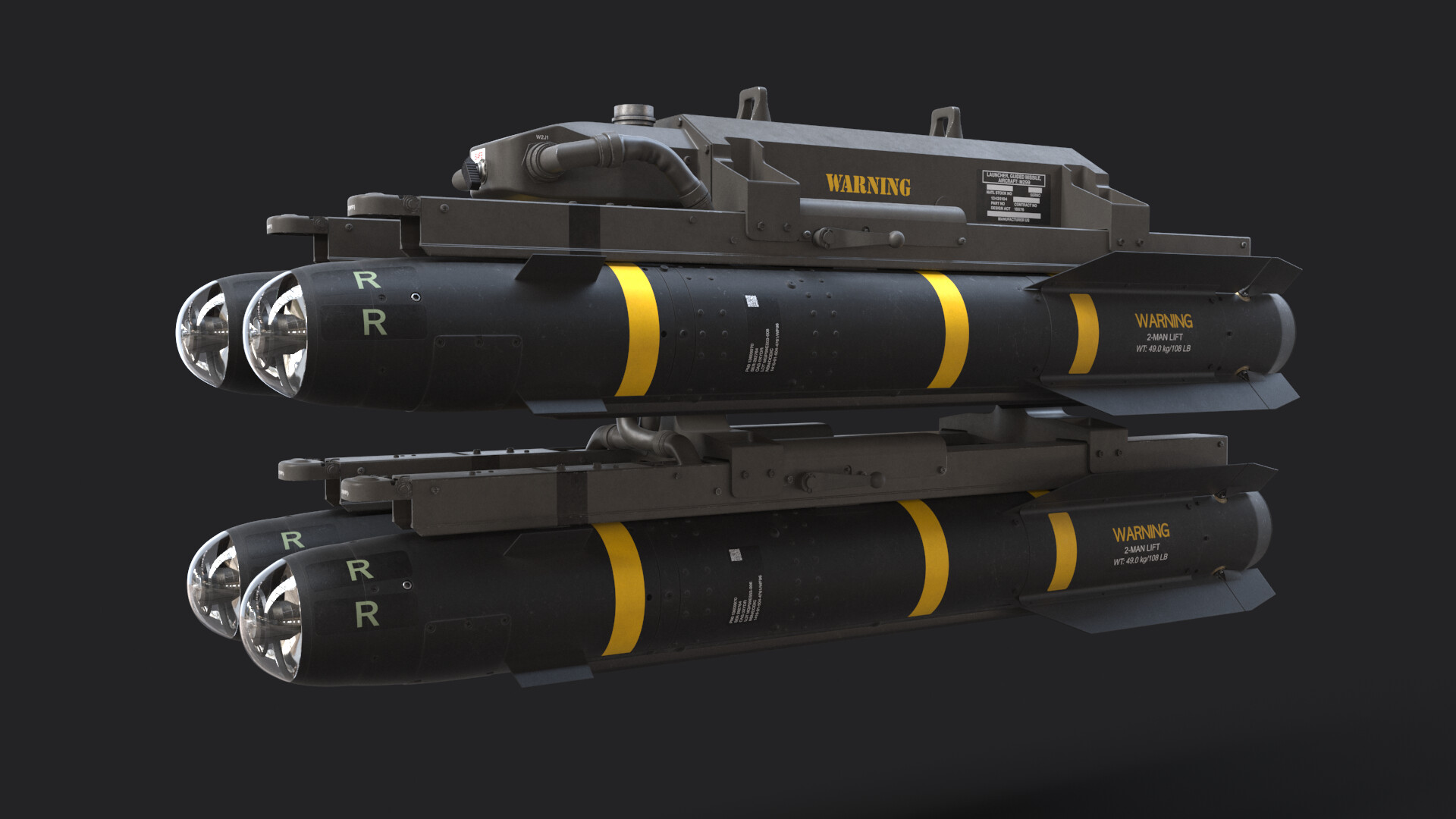 IsraTan | YUKIKAZE Studio - M299 Launcher with AGM-114 Hellfire