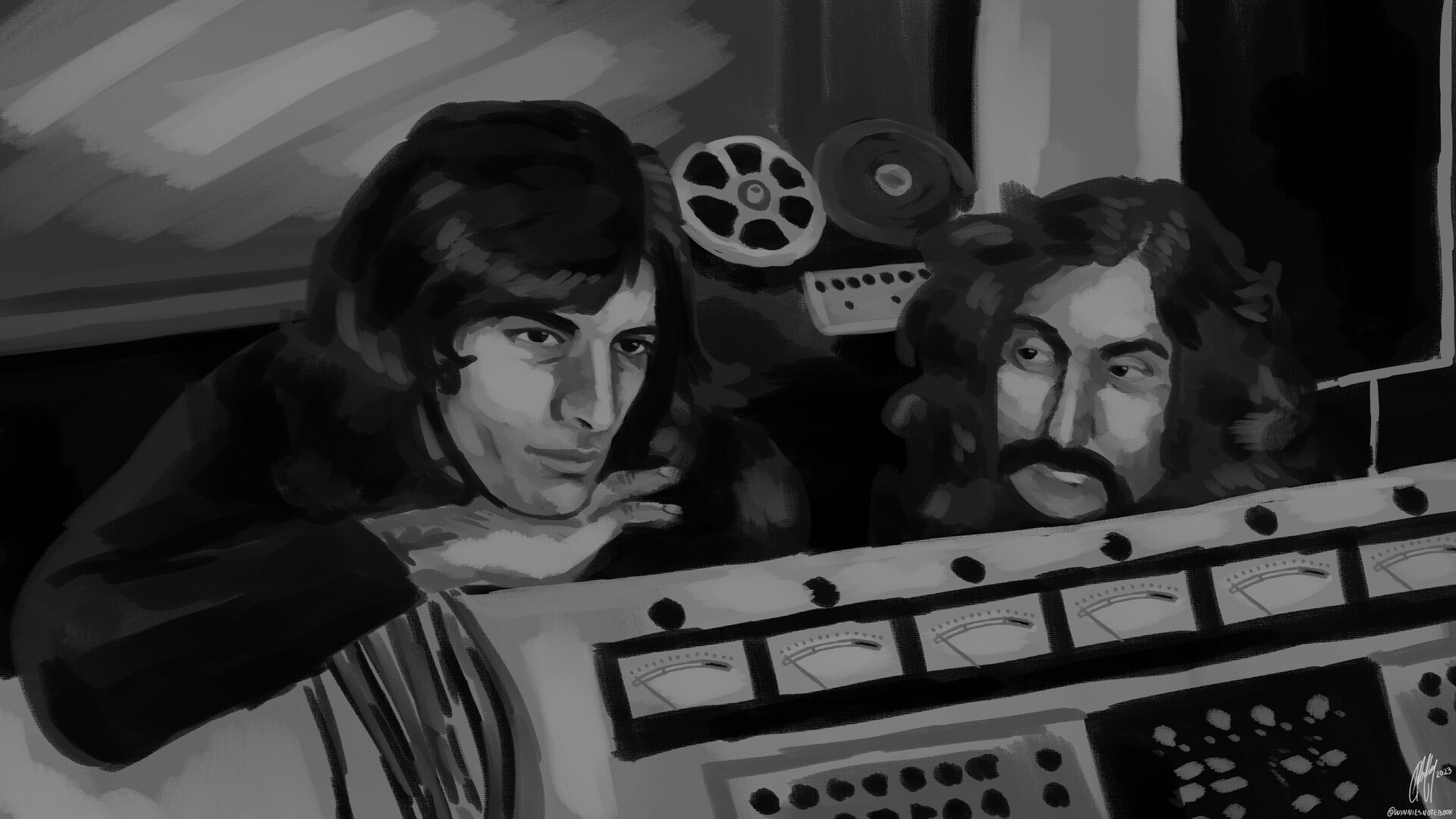 ArtStation - Rick Wright and Nick Mason