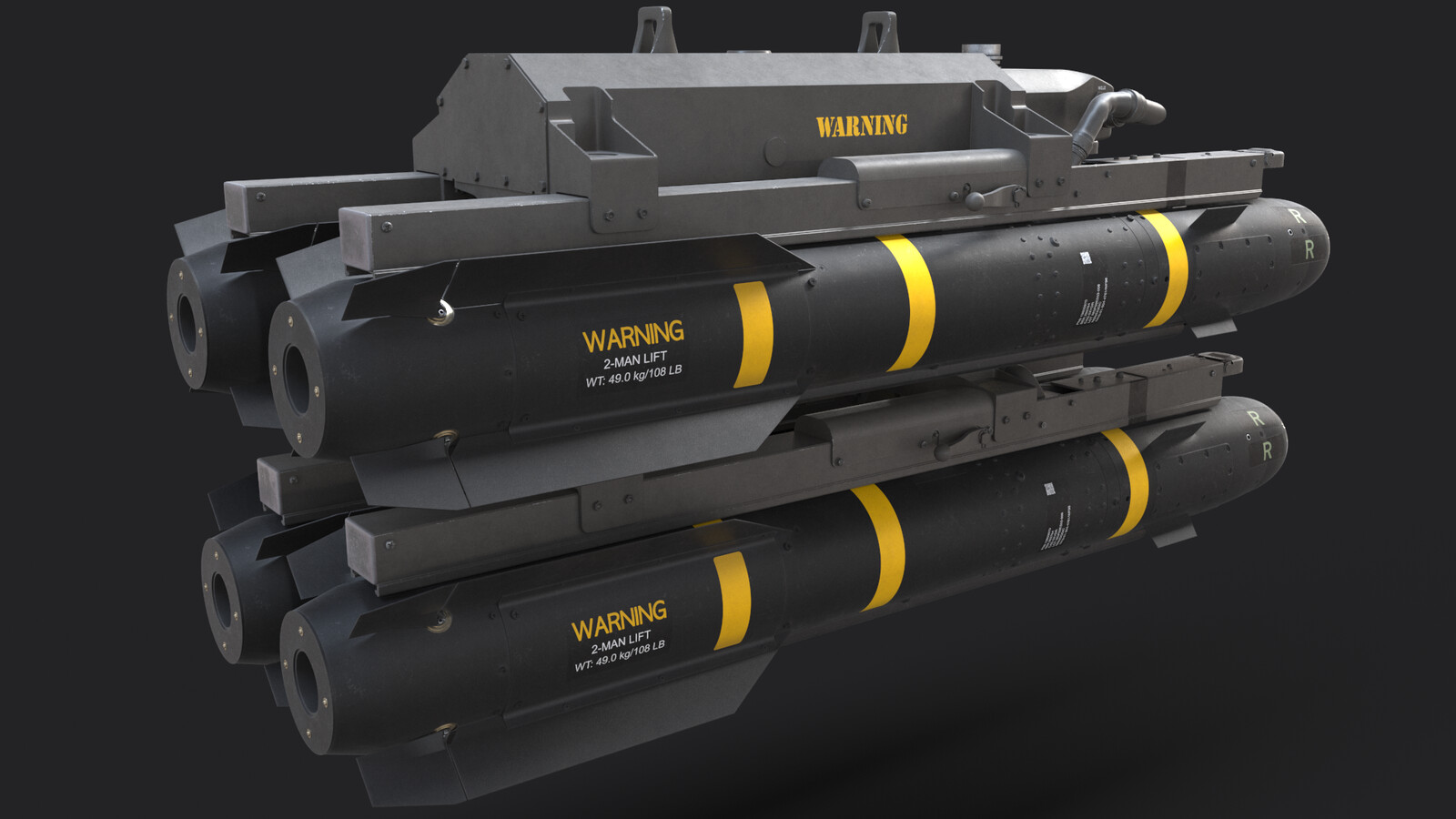 IsraTan | YUKIKAZE Studio - M299 Launcher with AGM-114 Hellfire