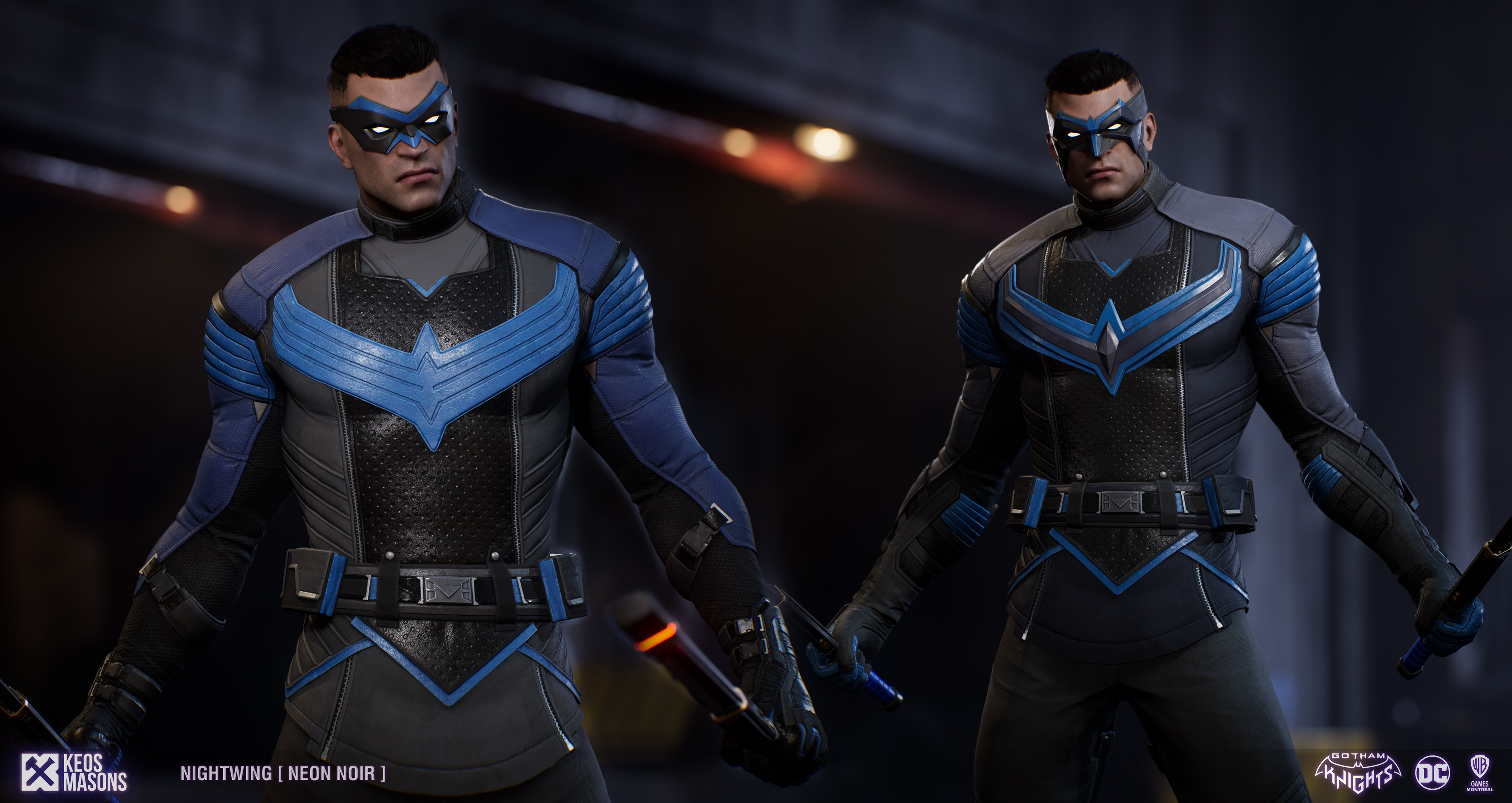 KEOS MASONS - Nightwing (Neon Noir) - Gotham Knights