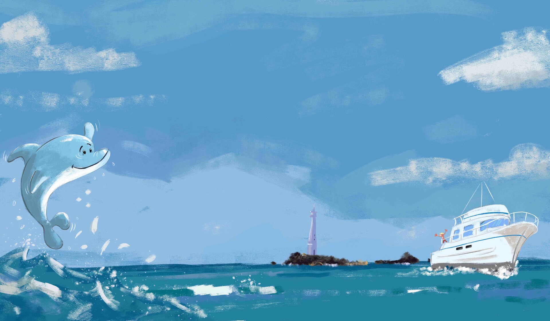 ArtStation - The Great adventure of Ricardo The Dolphin
