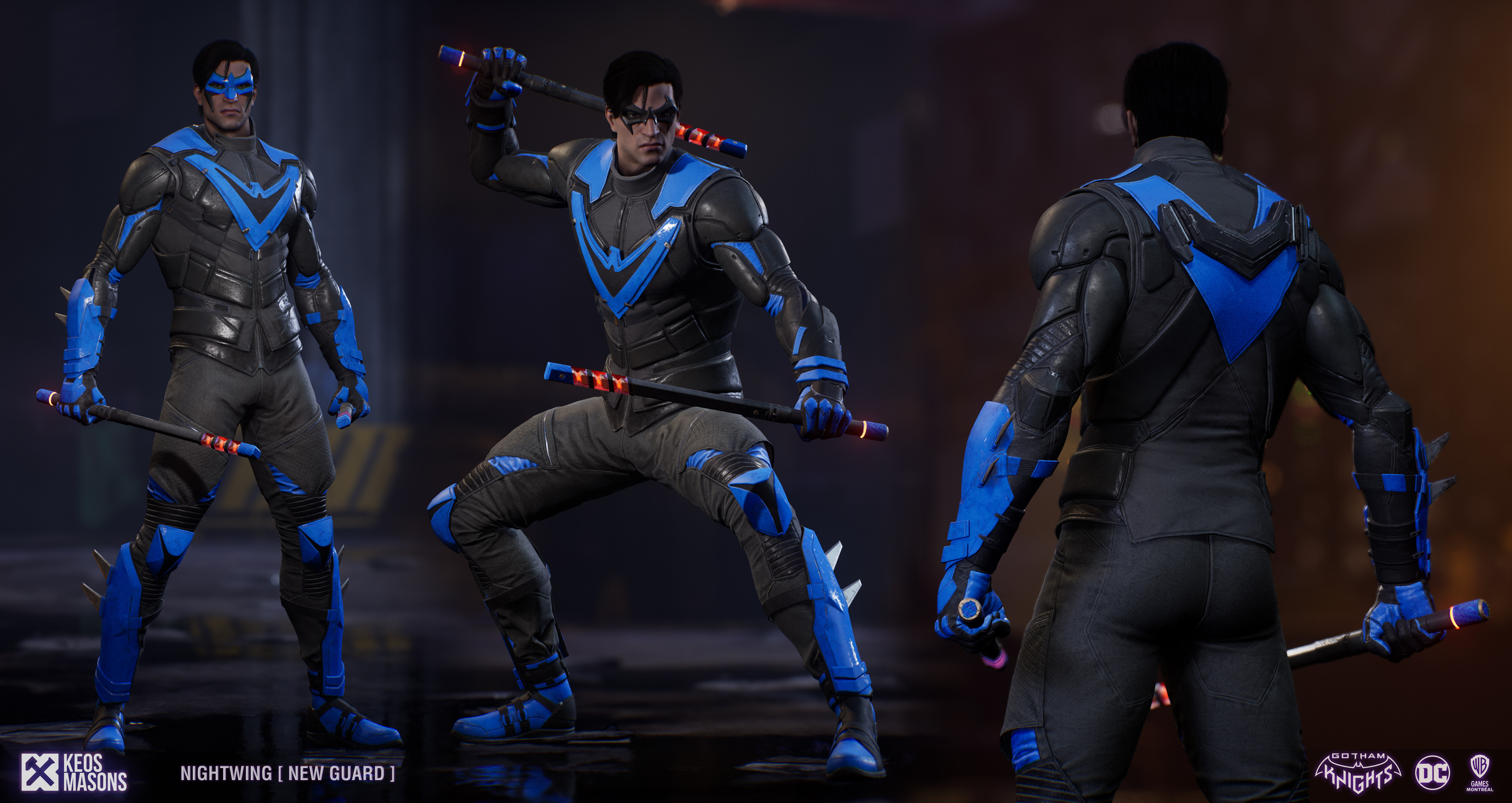 KEOS MASONS - Nightwing (New Guard) - Gotham Knights