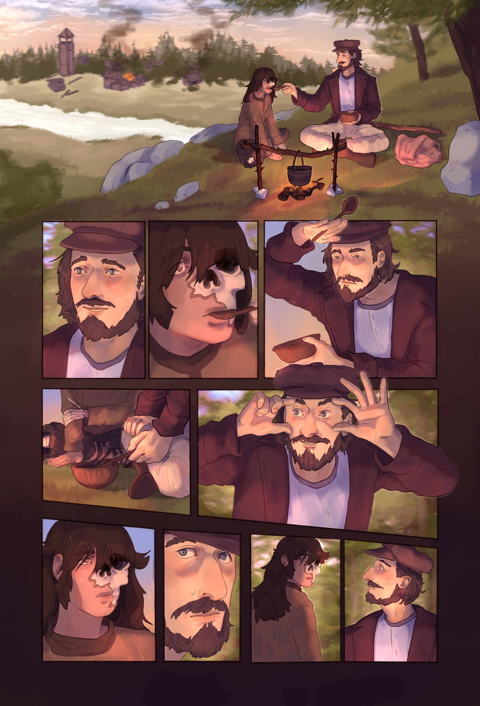 ArtStation - Comic page