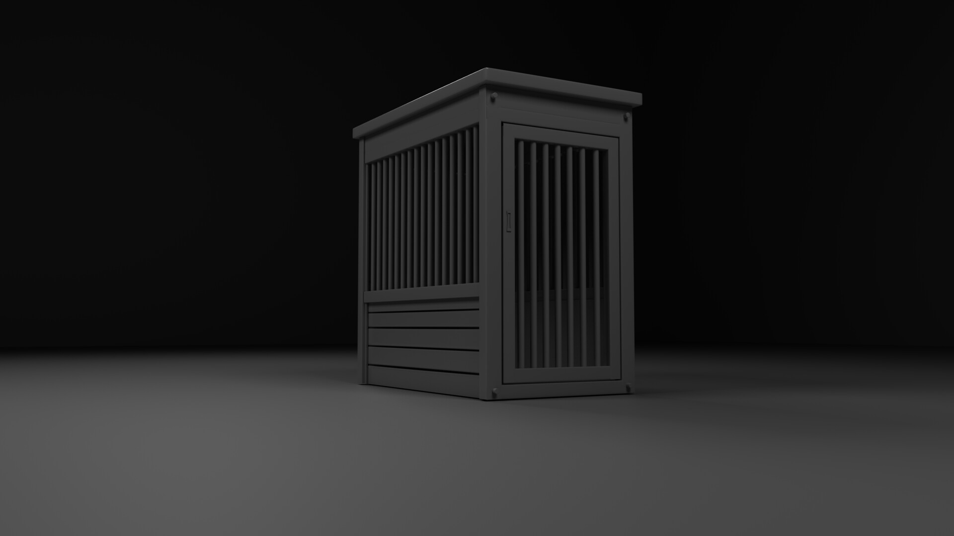 ArtStation - 3D Crate modeled in Maya