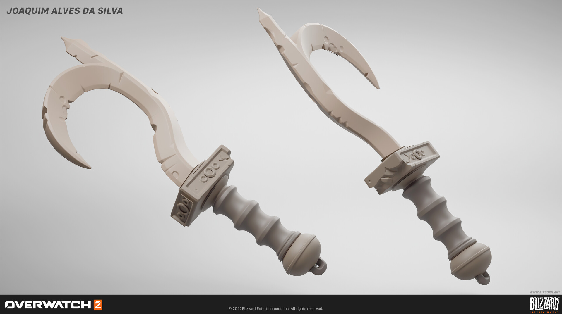 Joaquim Silva - Overwatch 2 - Cyclops Roadhog Weapons