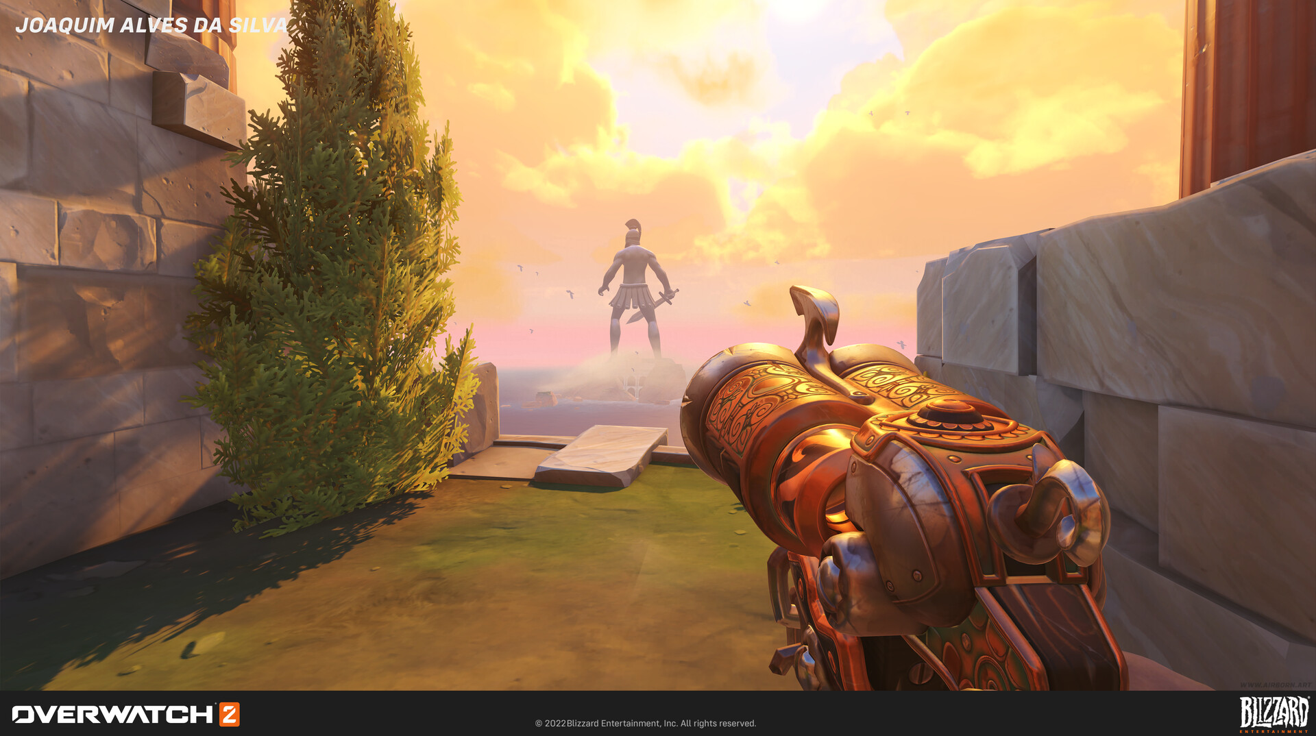 Joaquim Silva - Overwatch 2 - Cyclops Roadhog Weapons