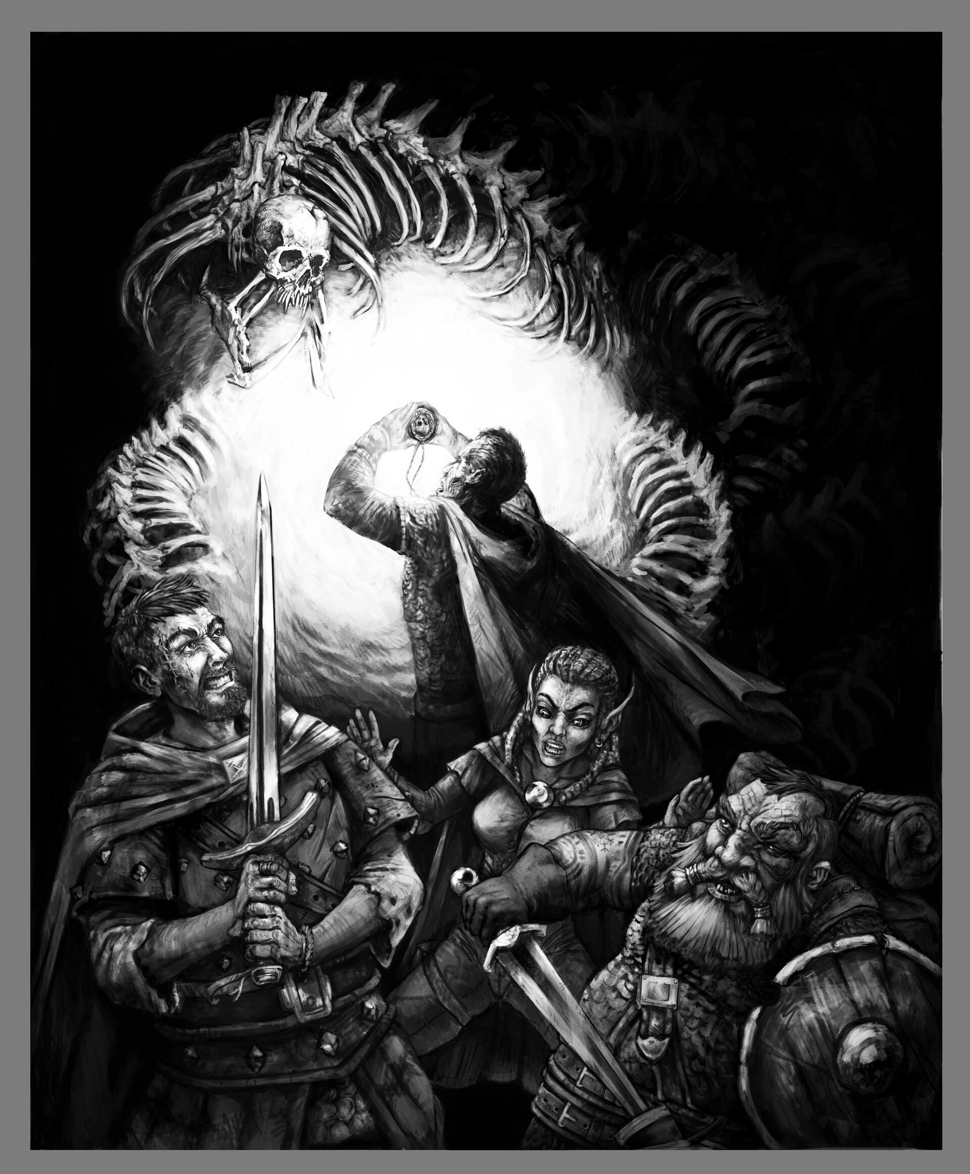 Julien Yassin Chevalier - Dungeons & Dragons Adventure