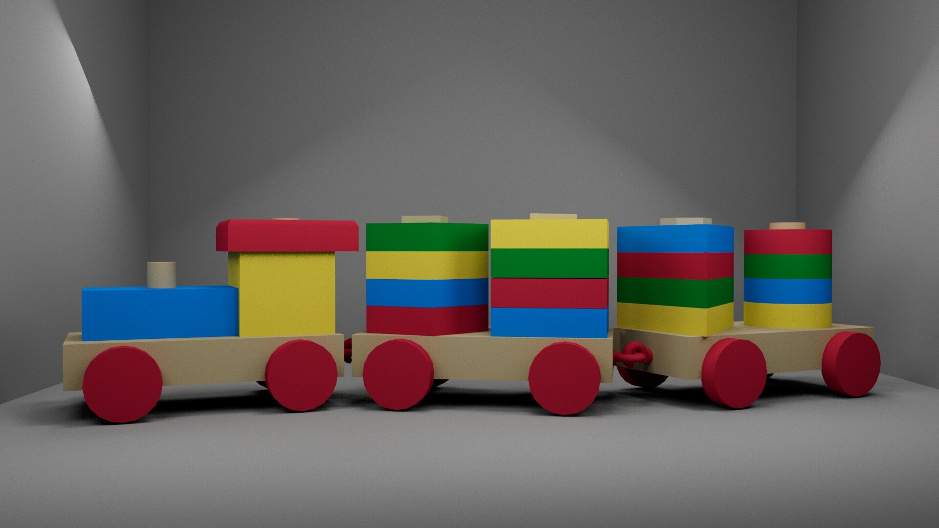 ArtStation - Toy Train