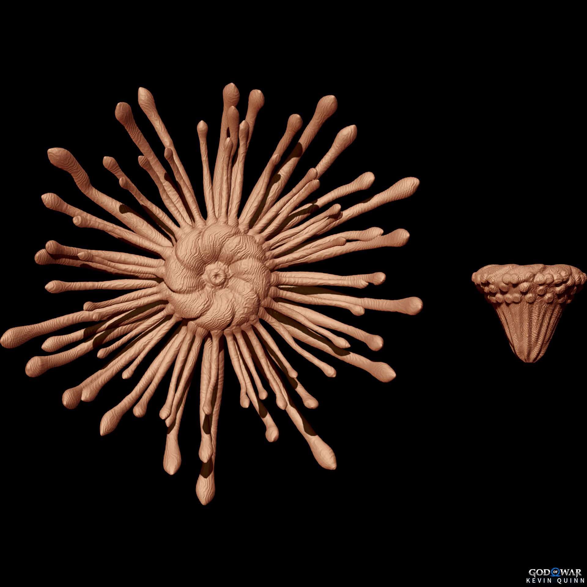 Kevin Quinn: Portfolio - God of War Ragnarok - Ironwood: Plant/Tree Cards