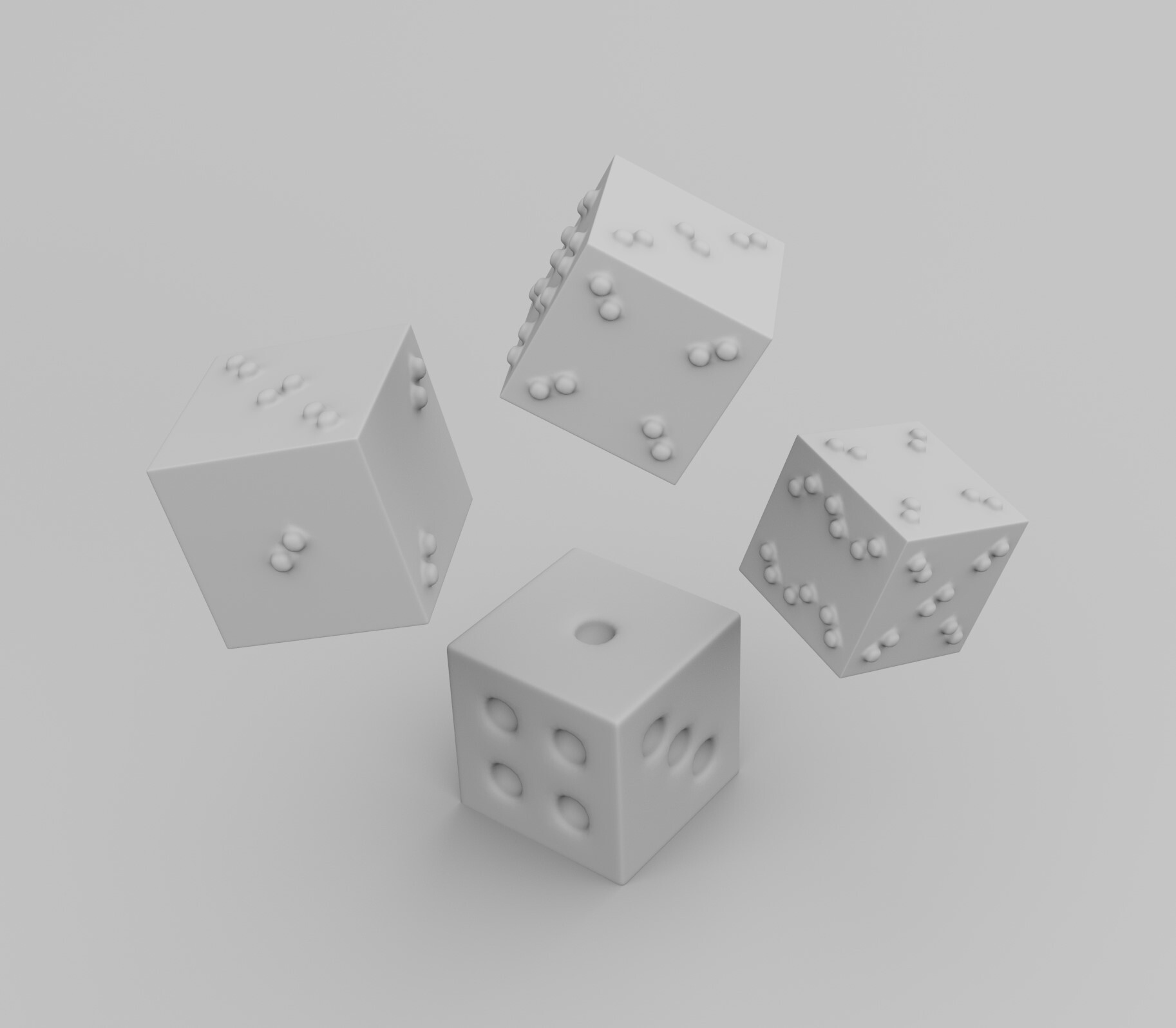 ArtStation - Custom 3D Dice Model