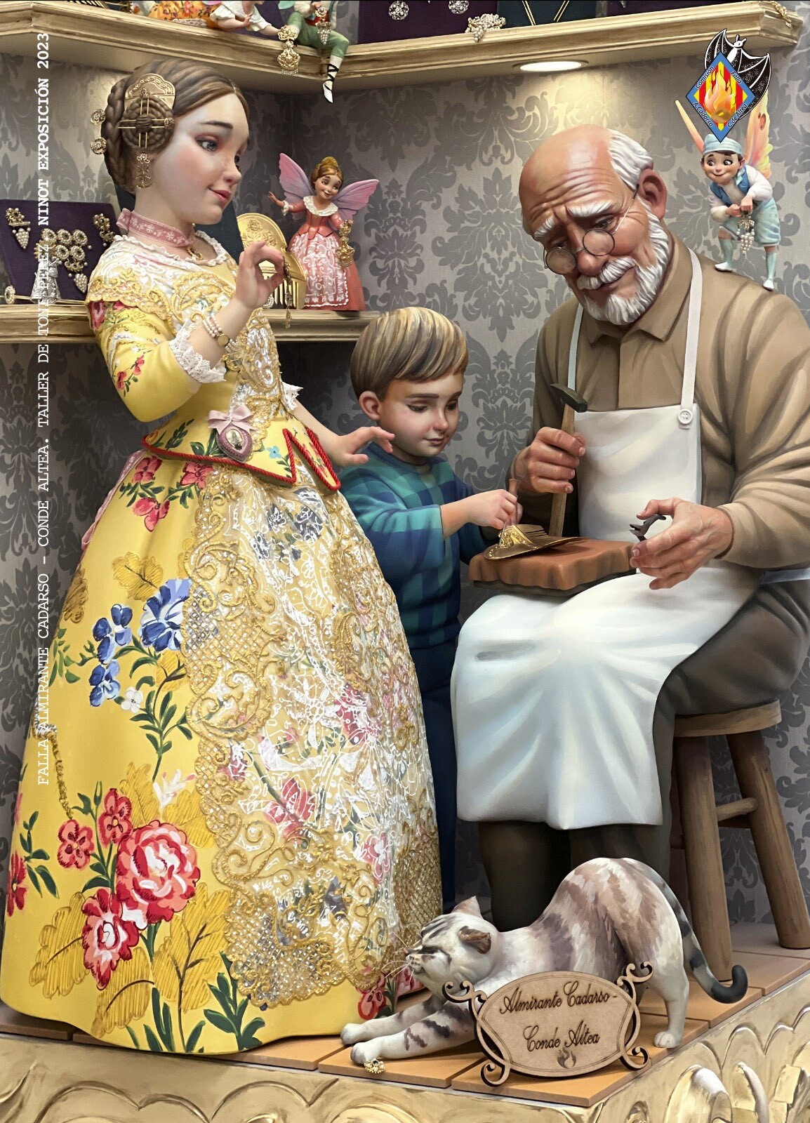 Moisés Ojeda - Exhibition group for Falla "Almirante Cadarso - Conde de ...