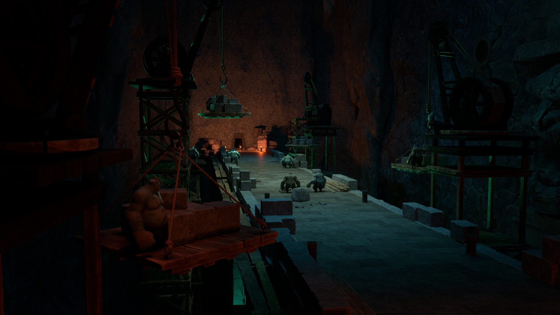 ArtStation - Daniel Spellbound - Catacombs Bridge