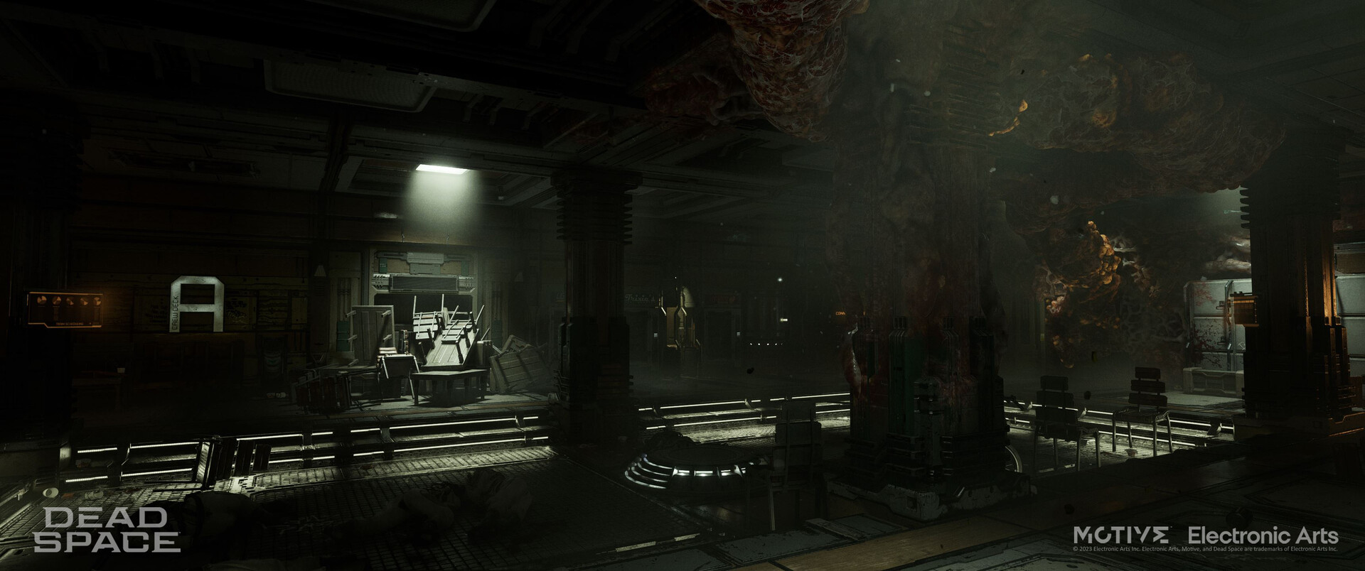 Thomas Mothe - Dead Space - Lighting - Crew Quarters