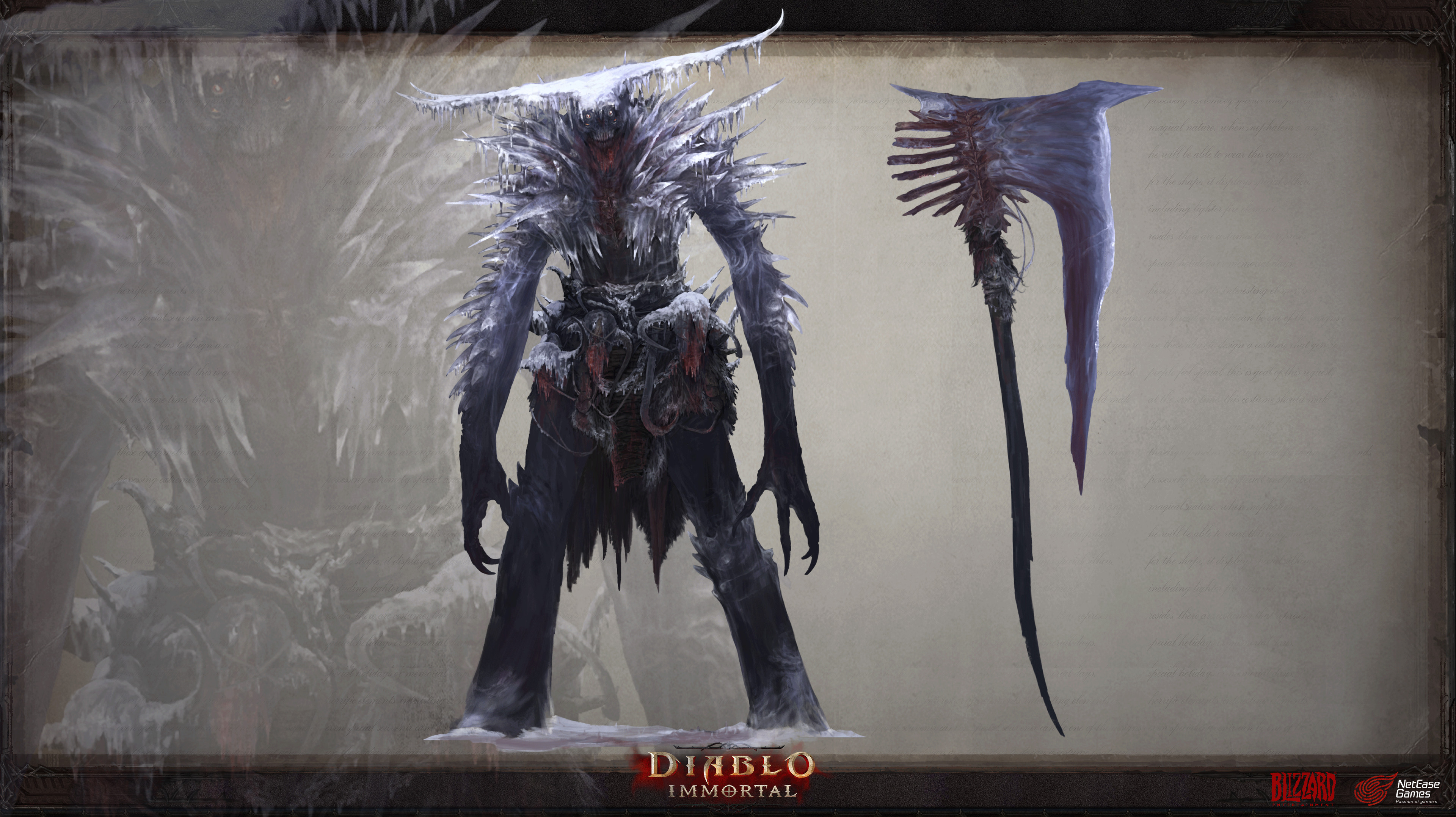 Anu Mong Dean - Monster concept/Diablo immortal