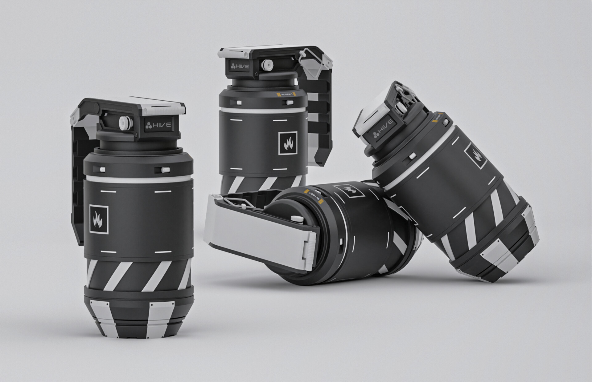 ArtStation - HIVE - Sci-fi Grenade