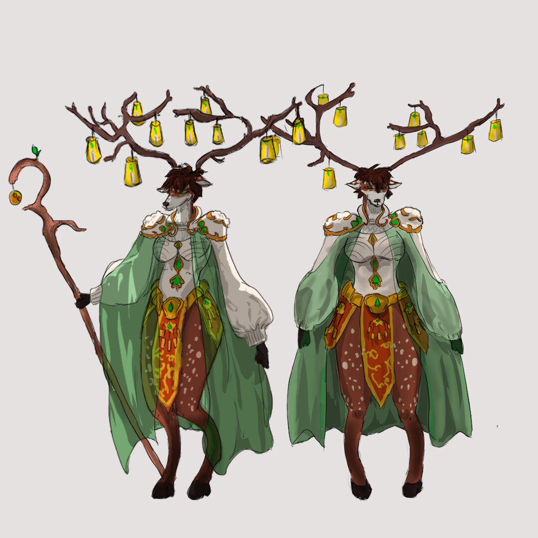 Kaido 2D - Deer witch