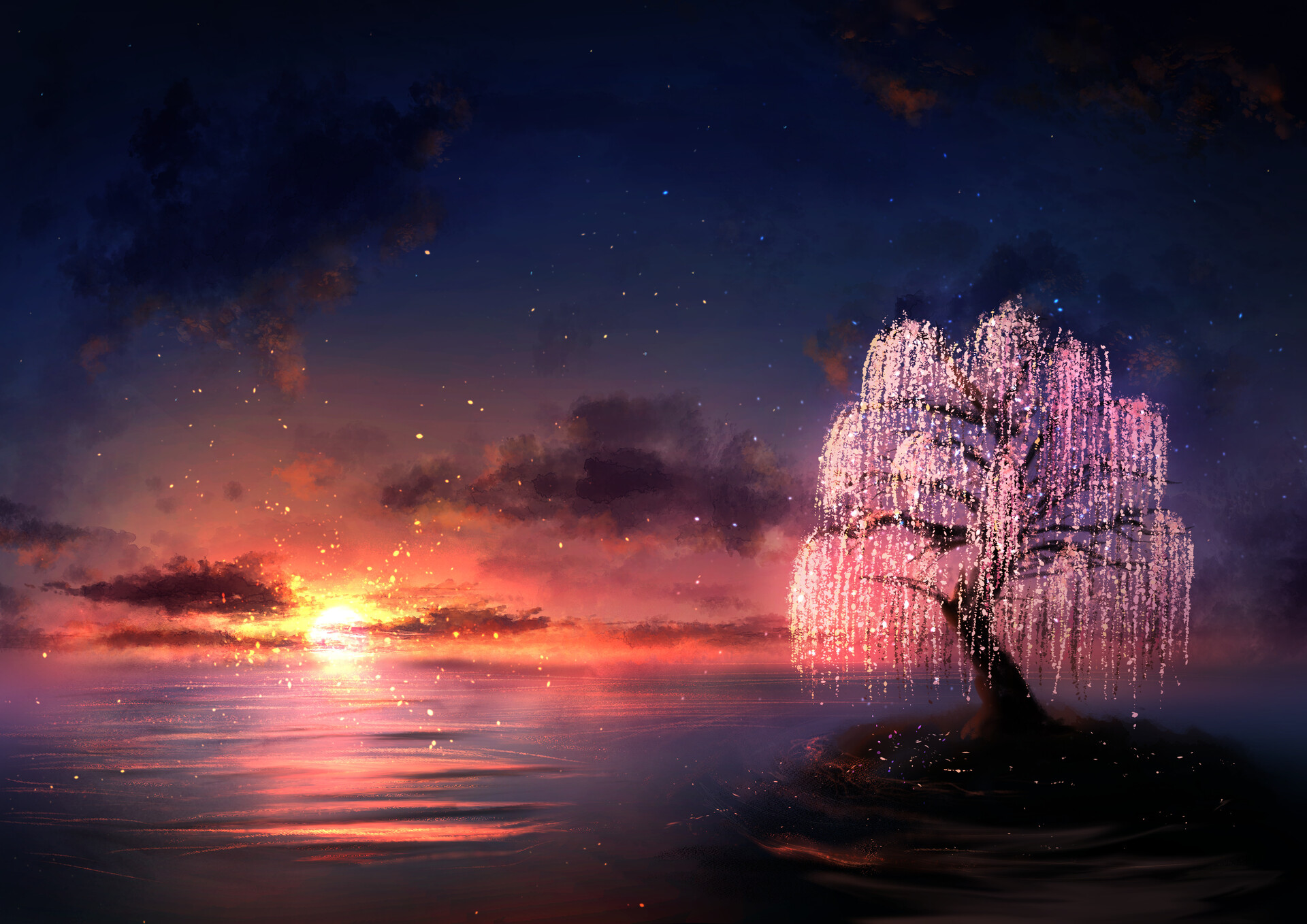 ArtStation - cherryblossoms