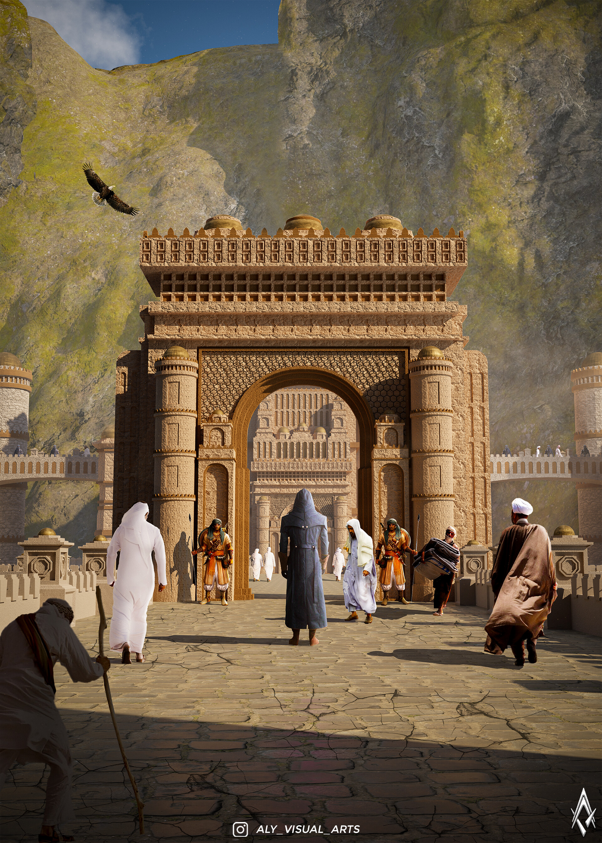 ArtStation - The Citadel - Assassin Creed Scene