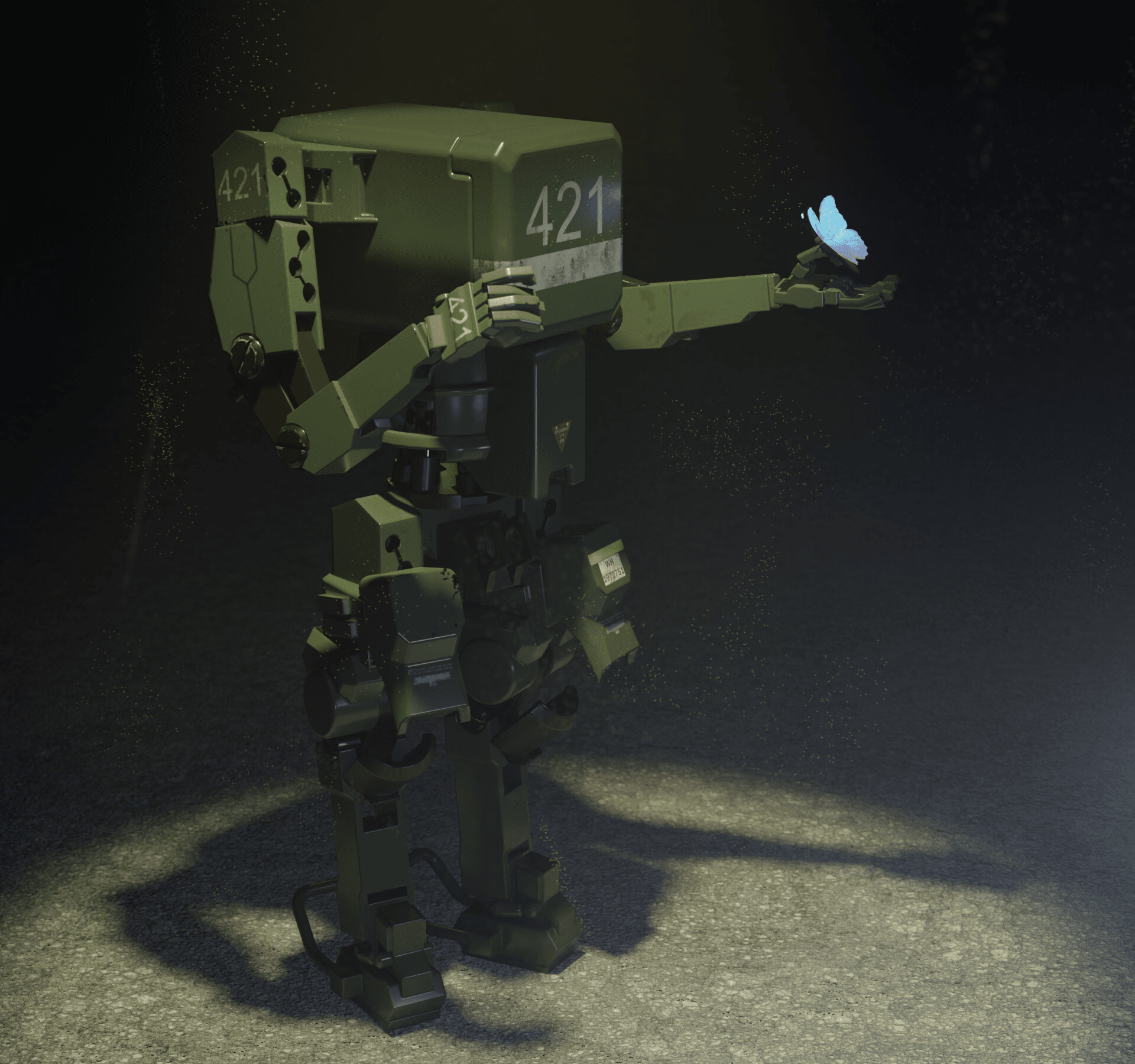 ArtStation - Robo-soldier