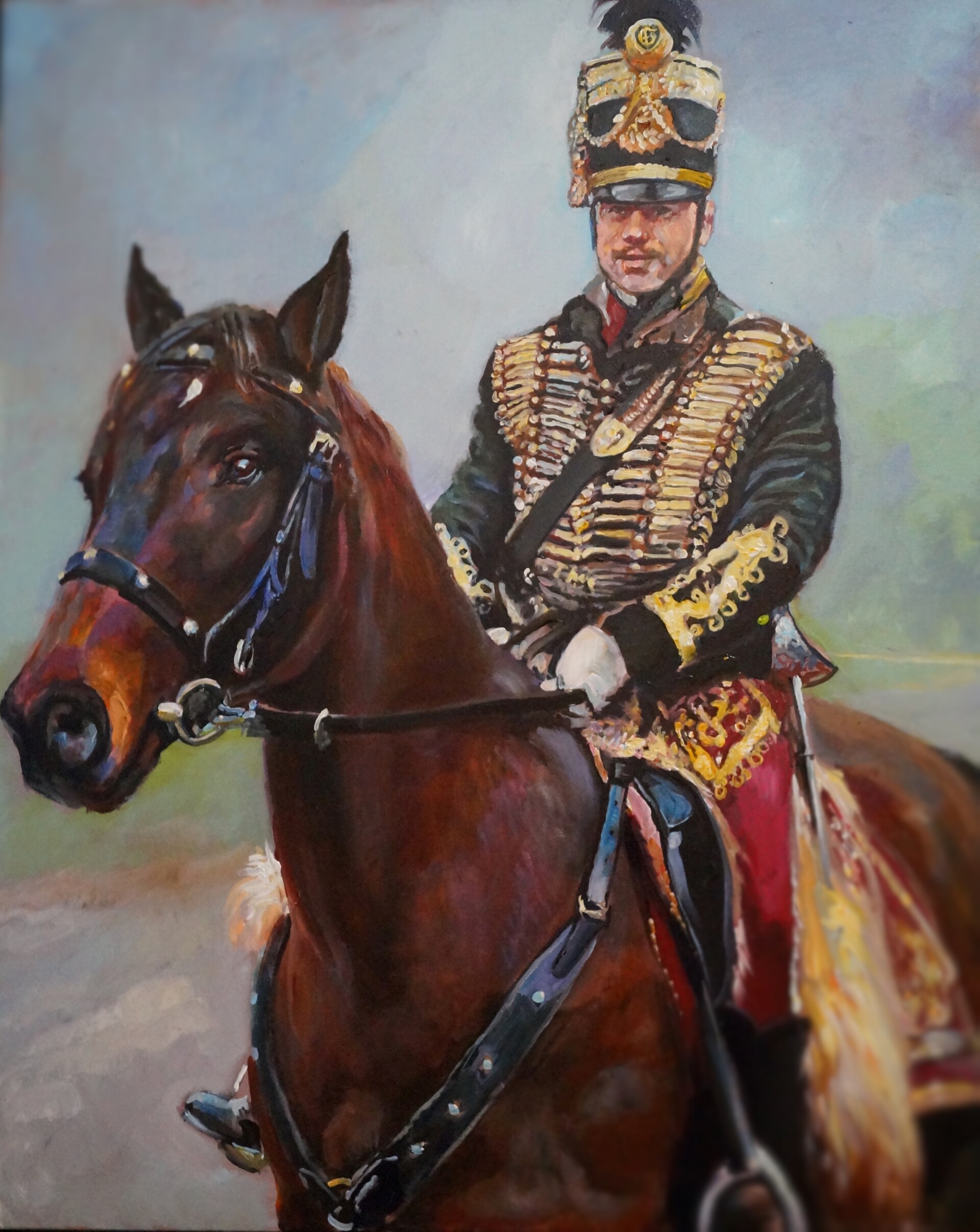 ArtStation - Hungarian hussar reenactor