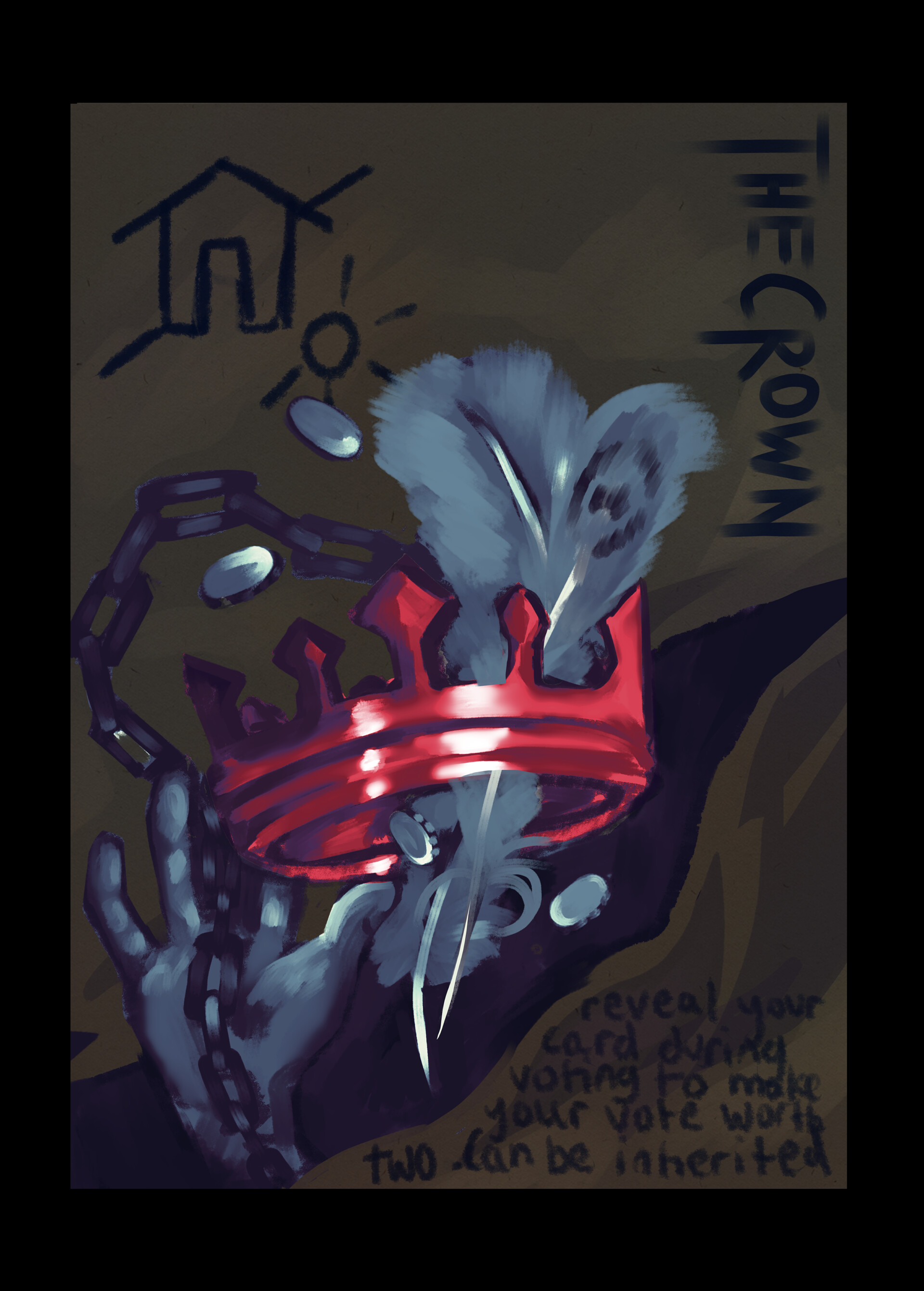 wunzie - Werewolf card game designs