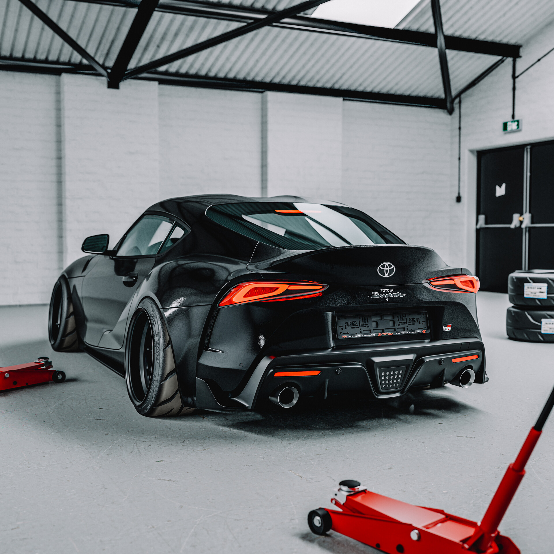 ArtStation - Garage Supra