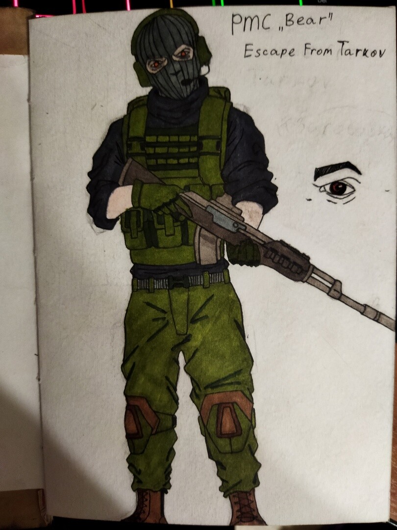 ArtStation - PMC "BEAR" Escape From Tarkov
