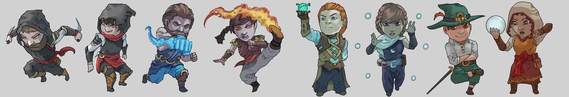 ArtStation - DND Dwarf Playable Characters Set 3