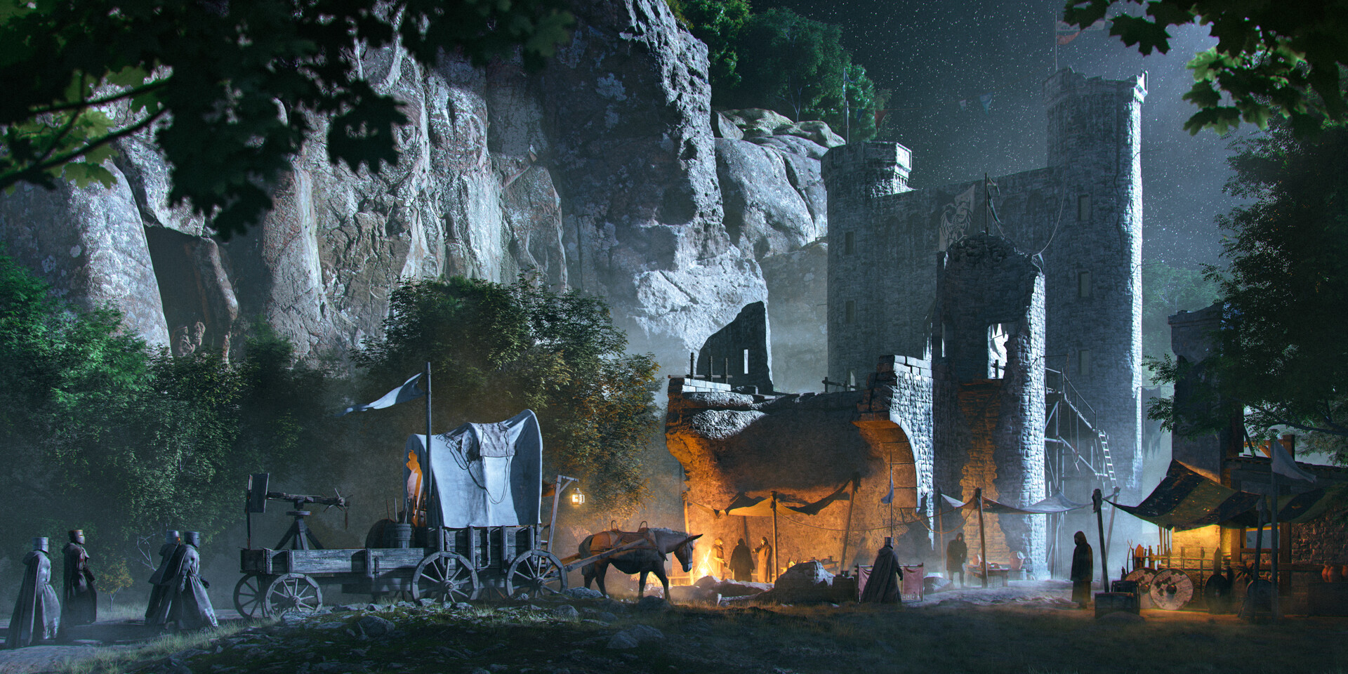 ArtStation - Army moving