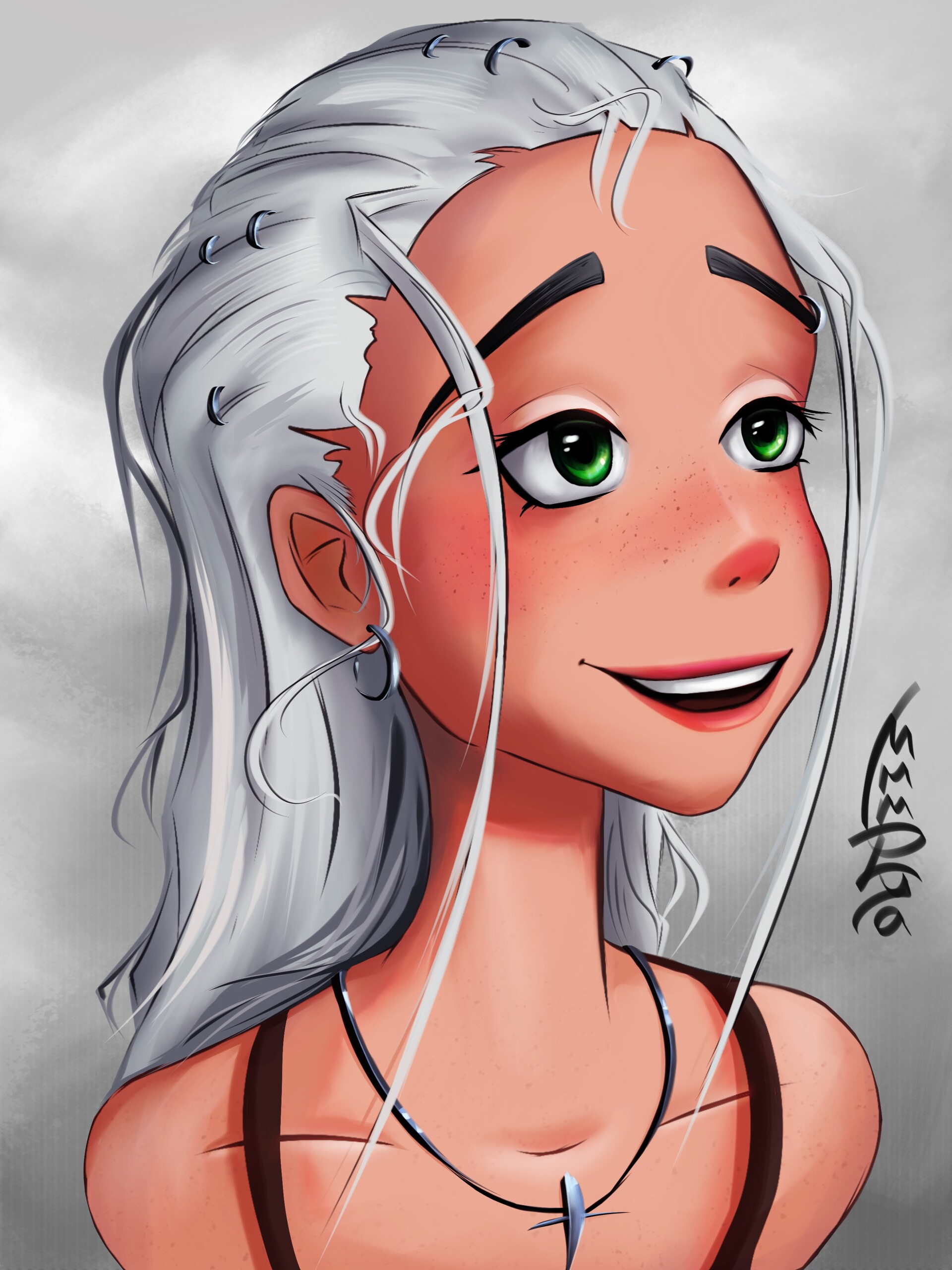 ArtStation - Эмоции - радость