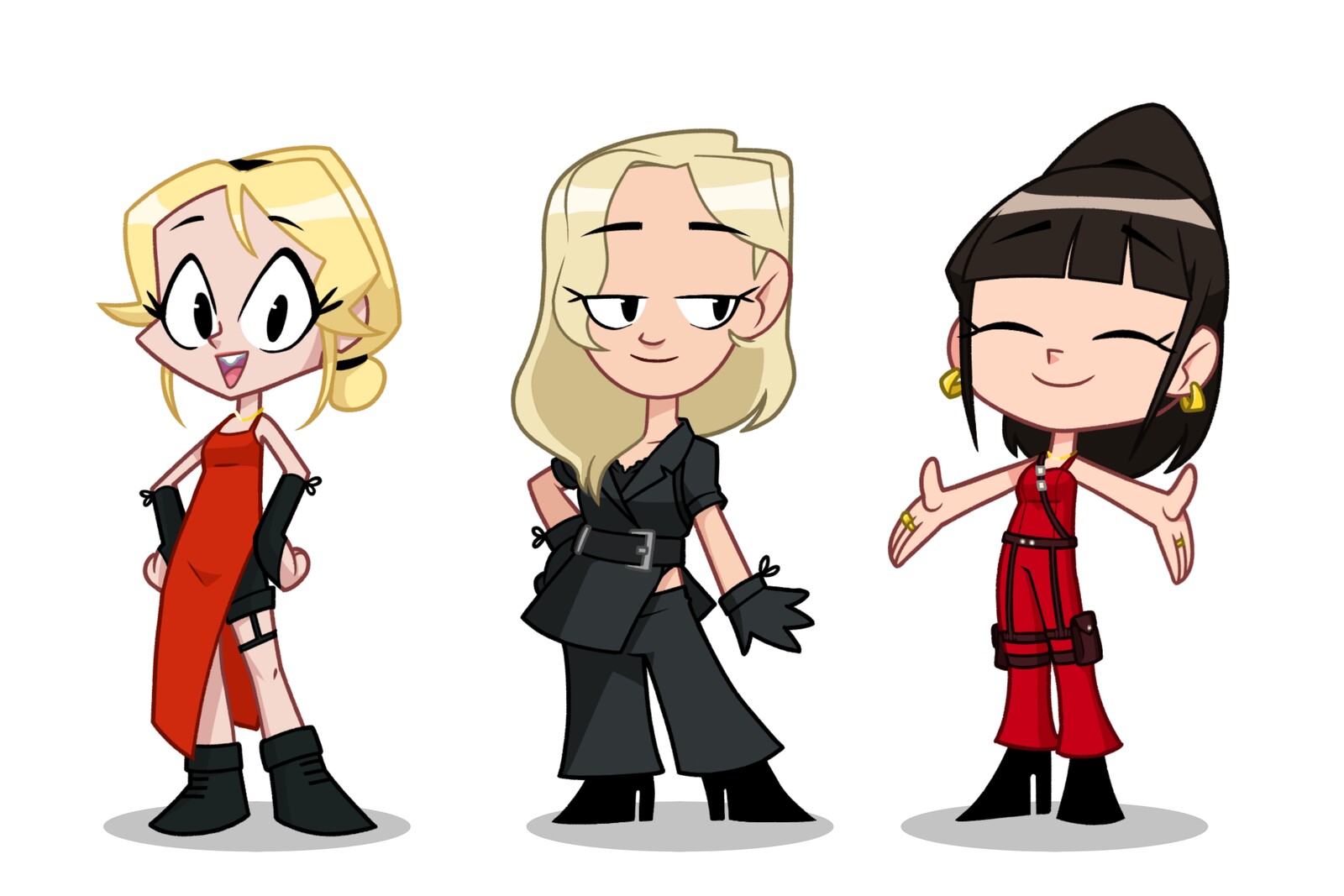 Aldrich Mathew Serrano - TWICE Talk That Talk cartoon style