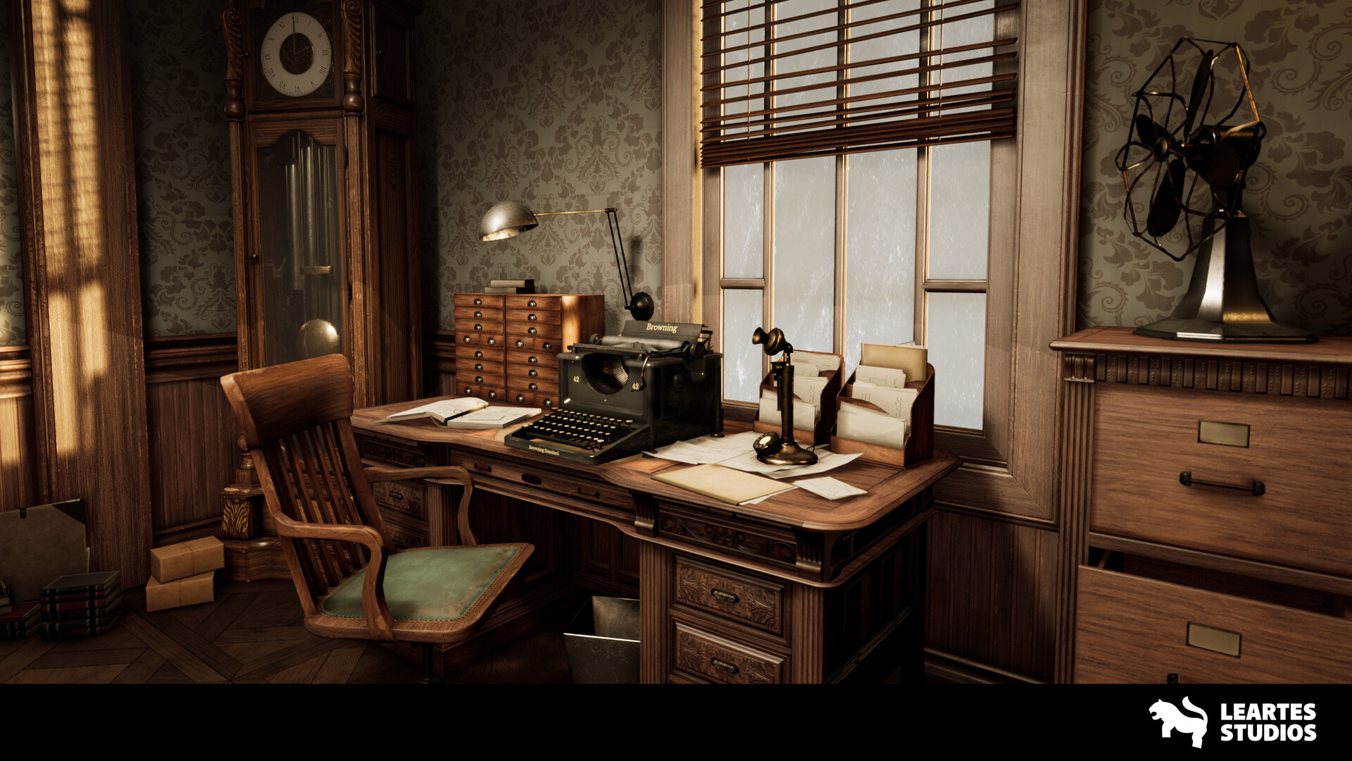 Leartes Studios - 1900's Office Environment |UE5