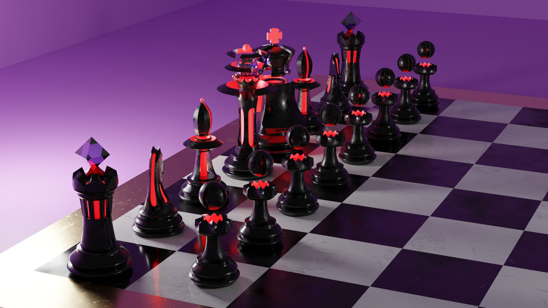 Nils-Mathis Wiederhold - Sci-Fi Chess