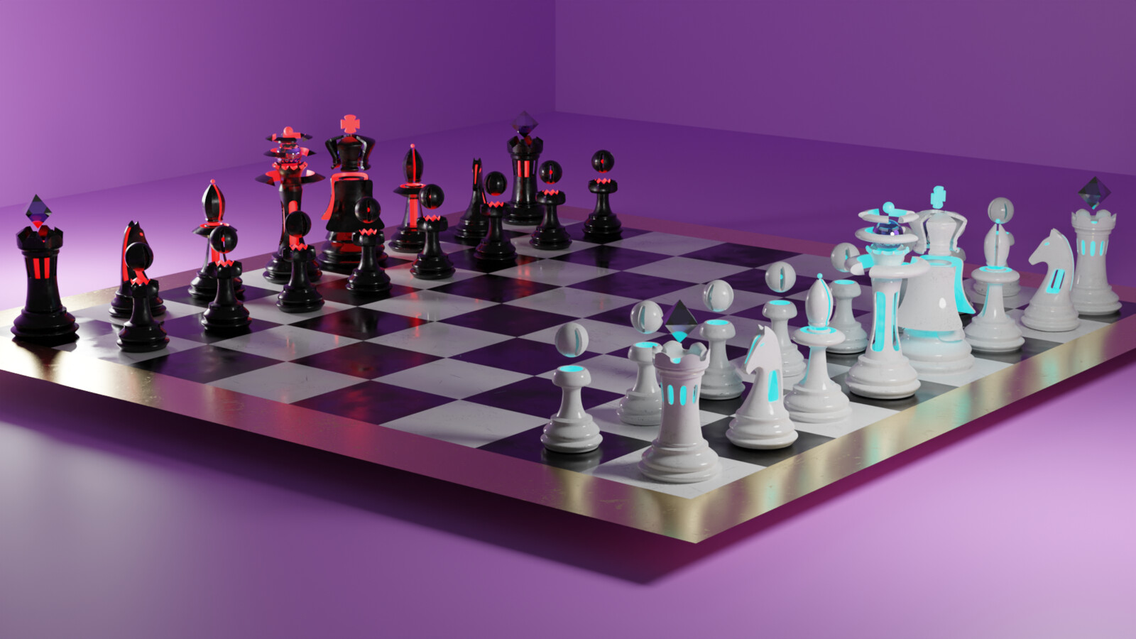 Nils-Mathis Wiederhold - Sci-Fi Chess