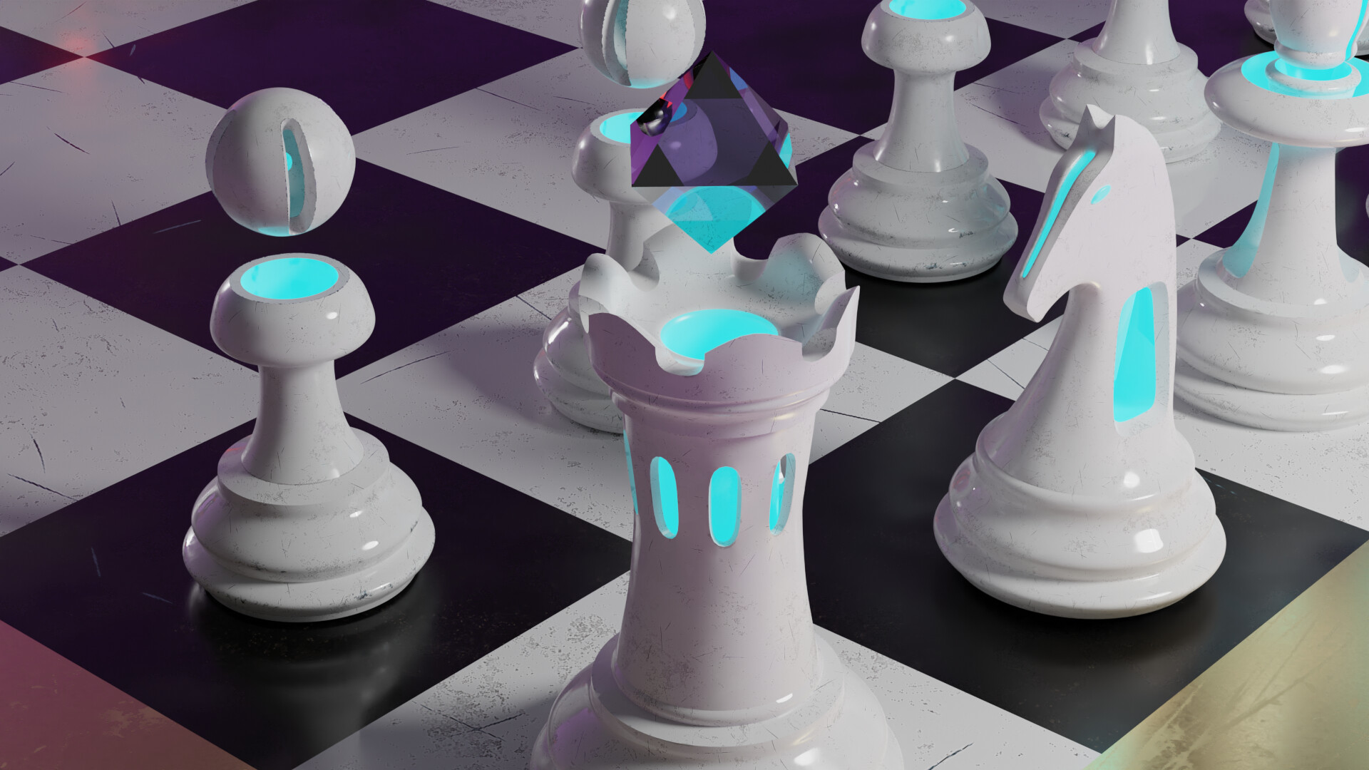 Nils-Mathis Wiederhold - Sci-Fi Chess