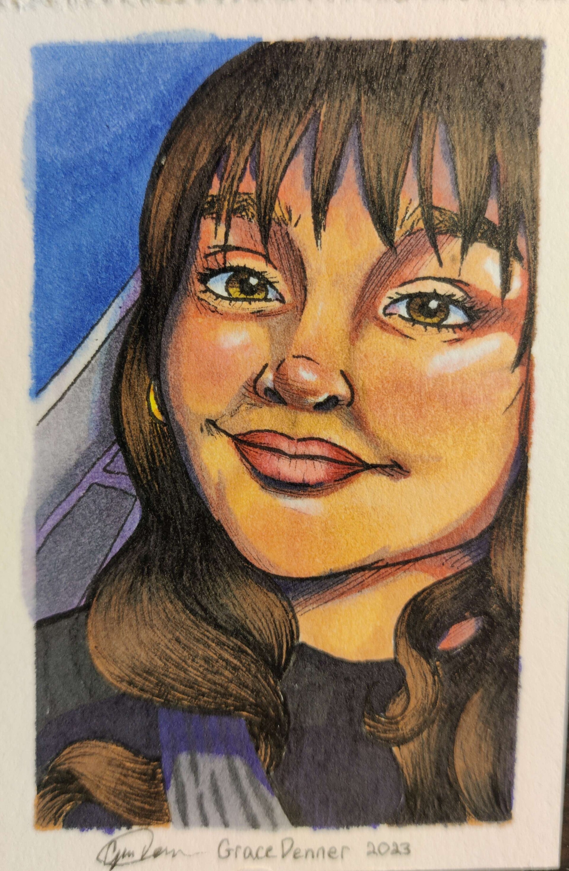 ArtStation - Mini Portraits - Marker Study
